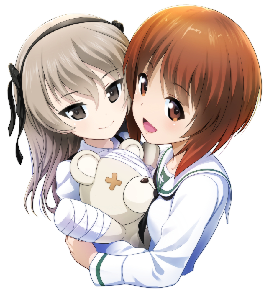 Miho and Alice [Girls und Panzer] : r/awwnime