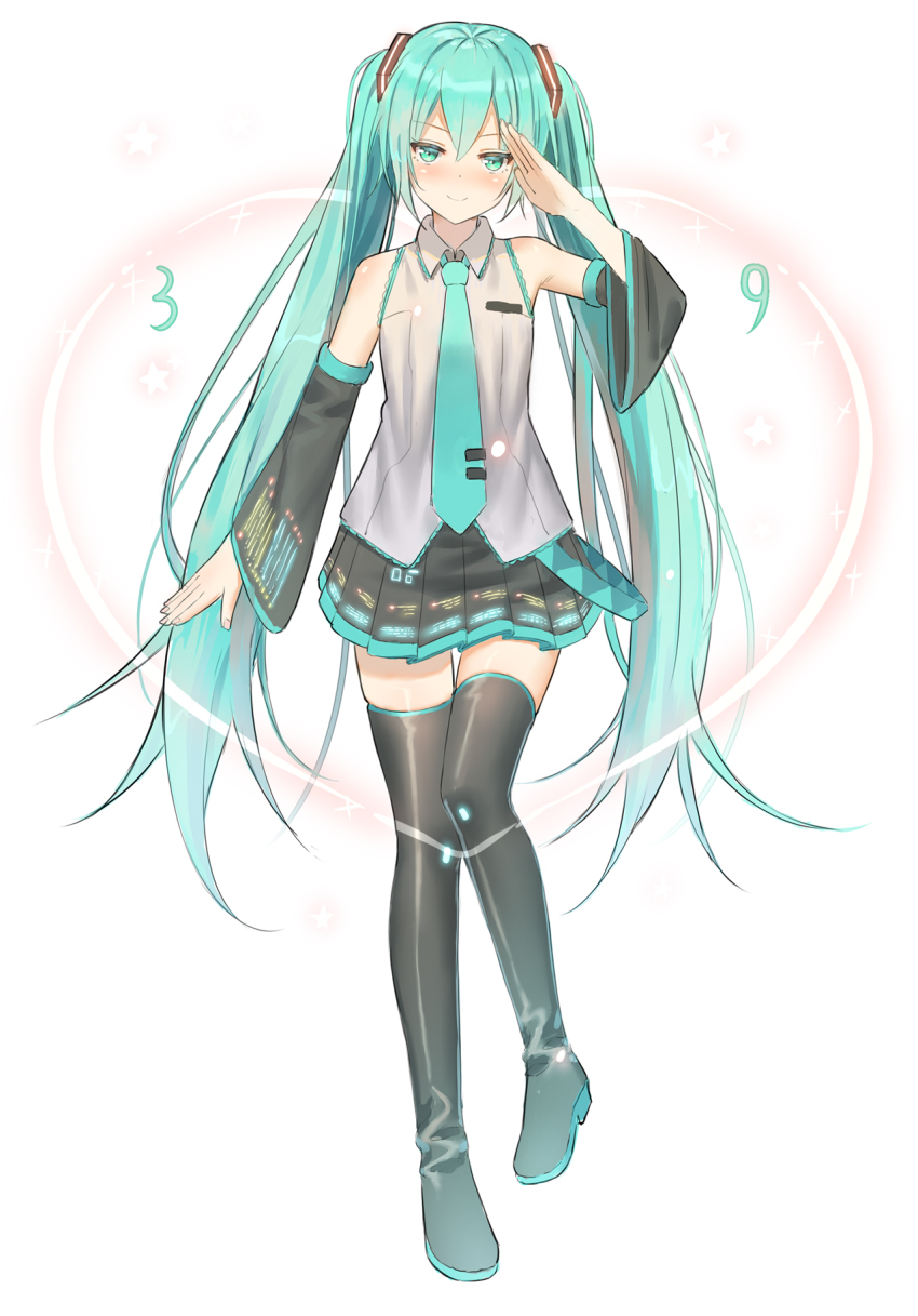 Saluting Miku : r/hatsune