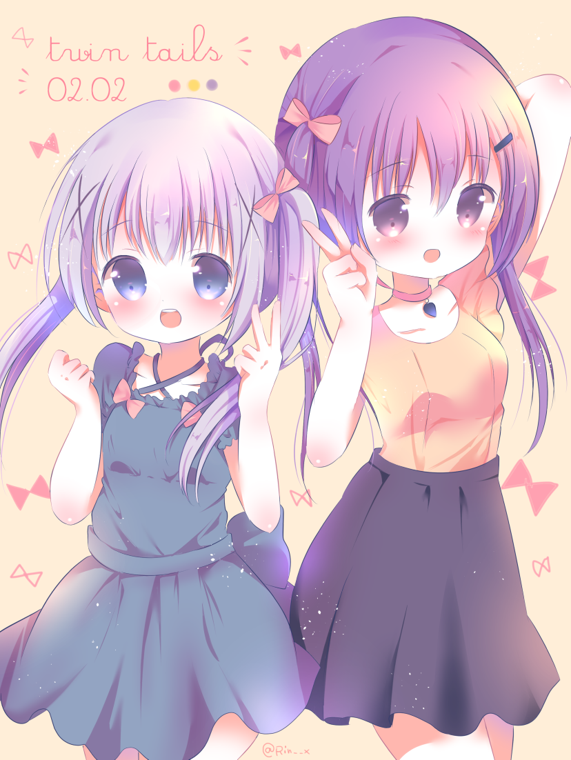 Twintail Day; the cutest of holidays. [Gochiusa] : r/awwnime