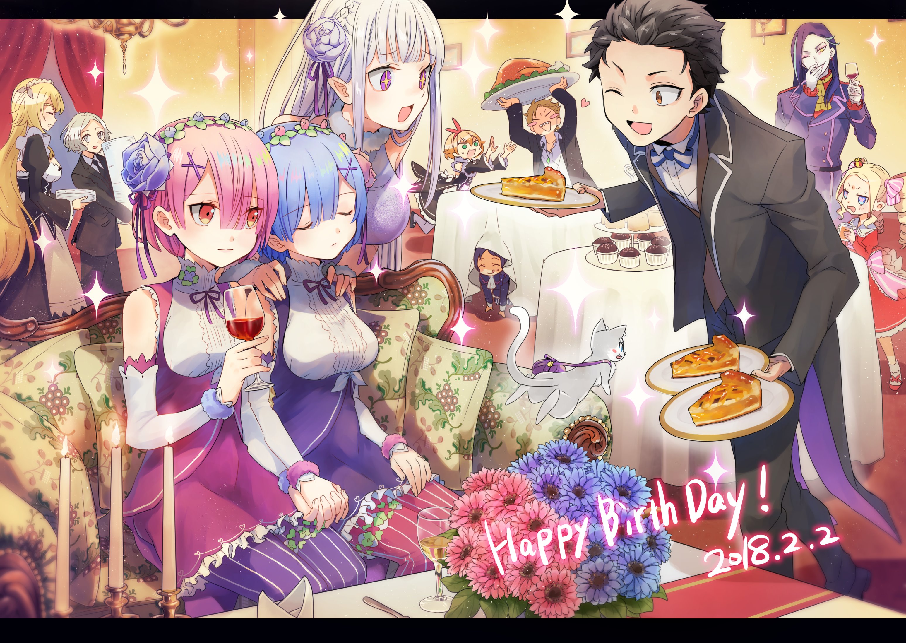 Birthday Party [Re: Zero] : r/awwnime
