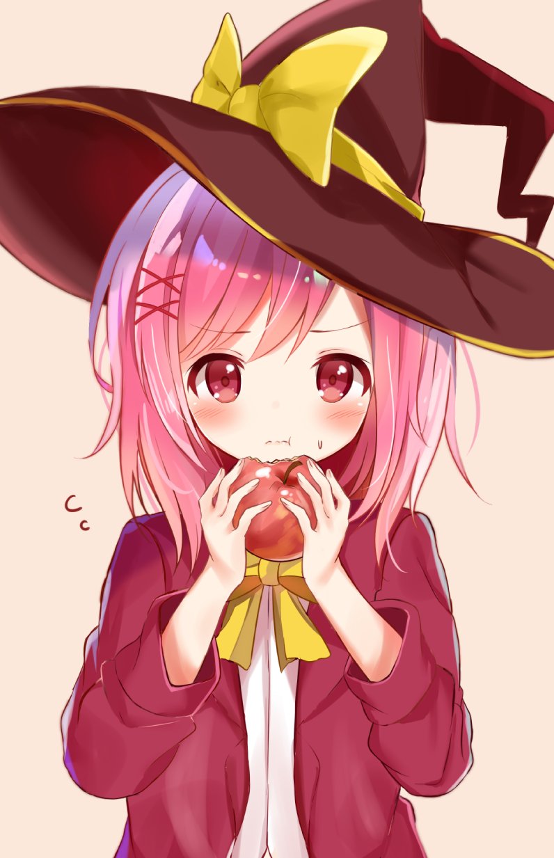 Eating an Apple : r/awwnime
