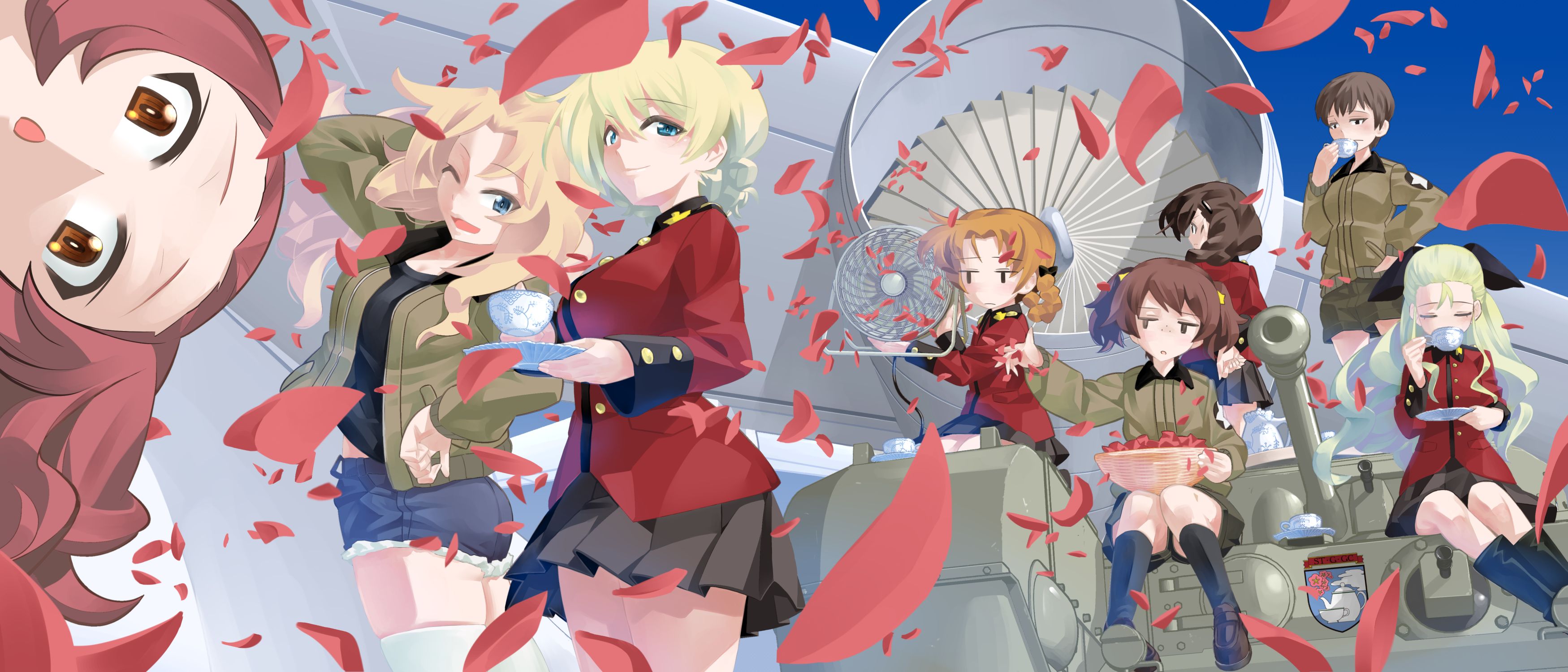 English-speaking cooperation. [Girls und Panzer] : r/Gunime