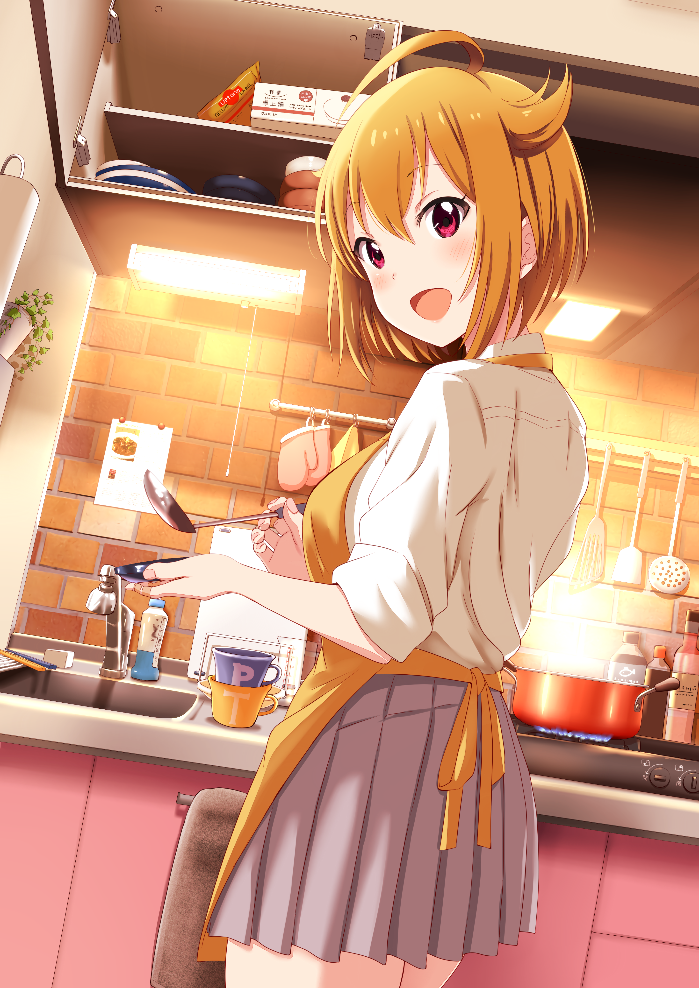 "Dinner's ready~." [Idolmaster Million Live] : r/awwnime
