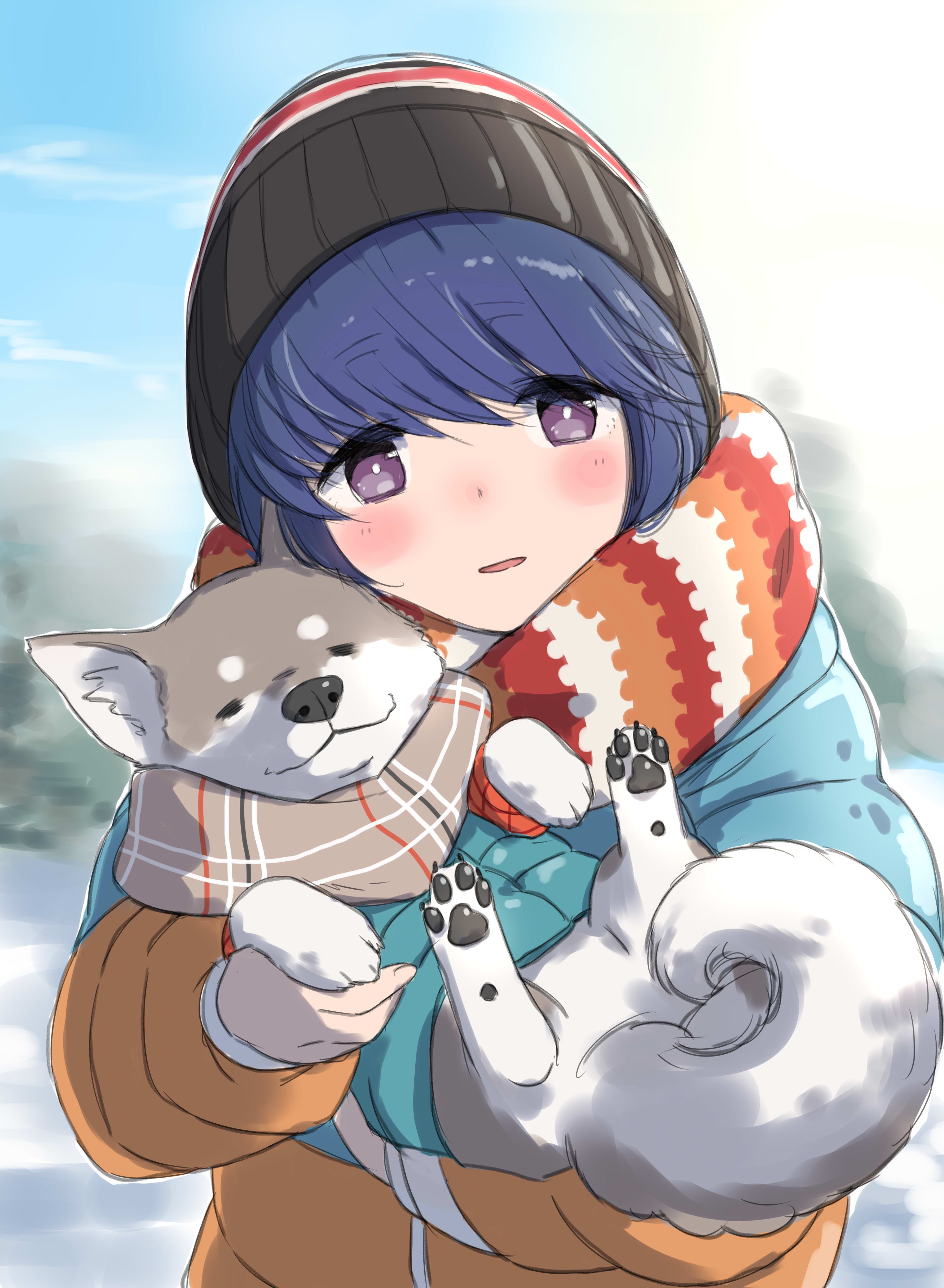Cozy dog. [YuruCamp ] : r/awwnime