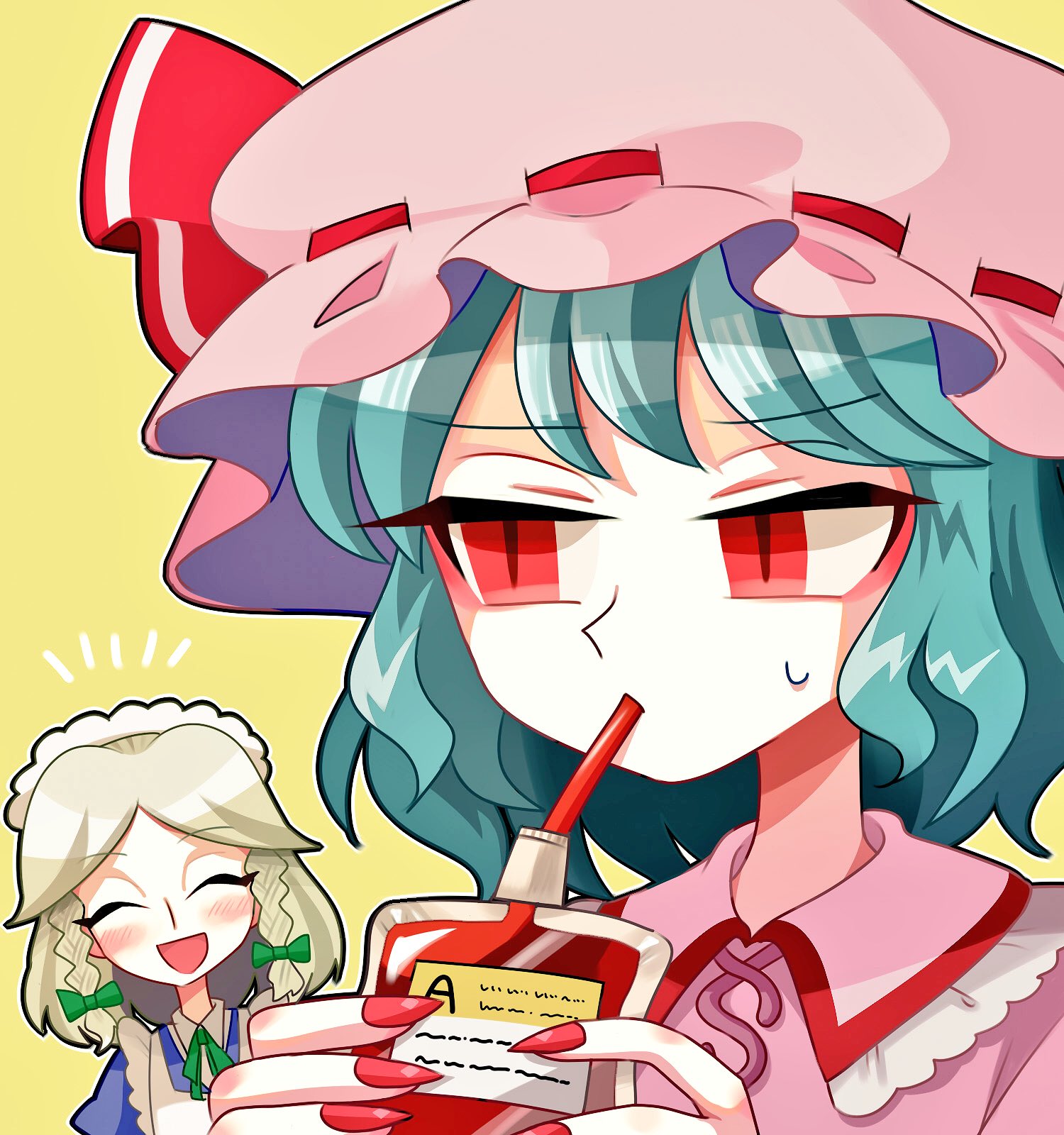 Remilia's favorite drink [Touhou] : r/awwnime