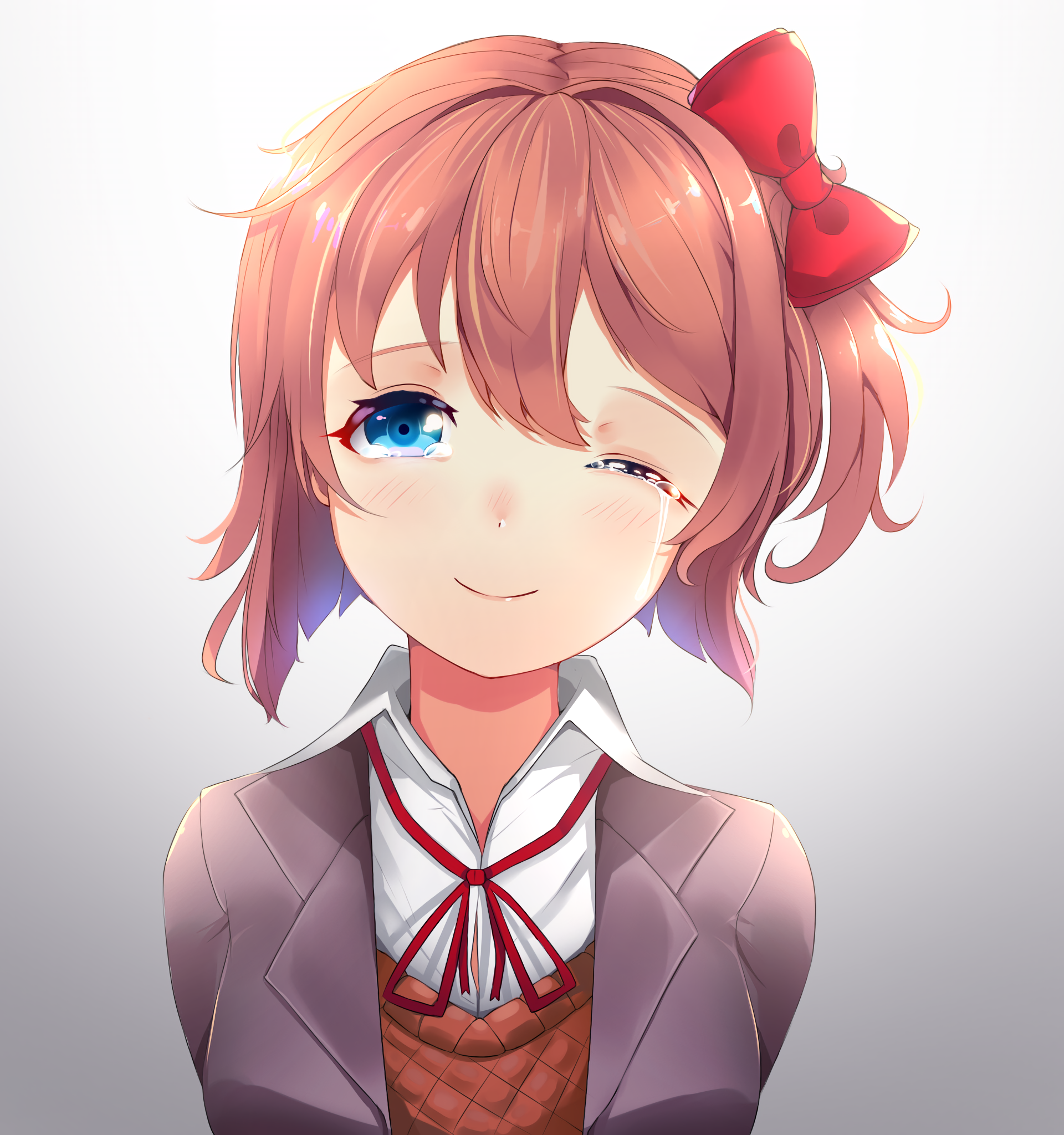 Sayori. [Doki Doki Literature Club] : r/awwnime