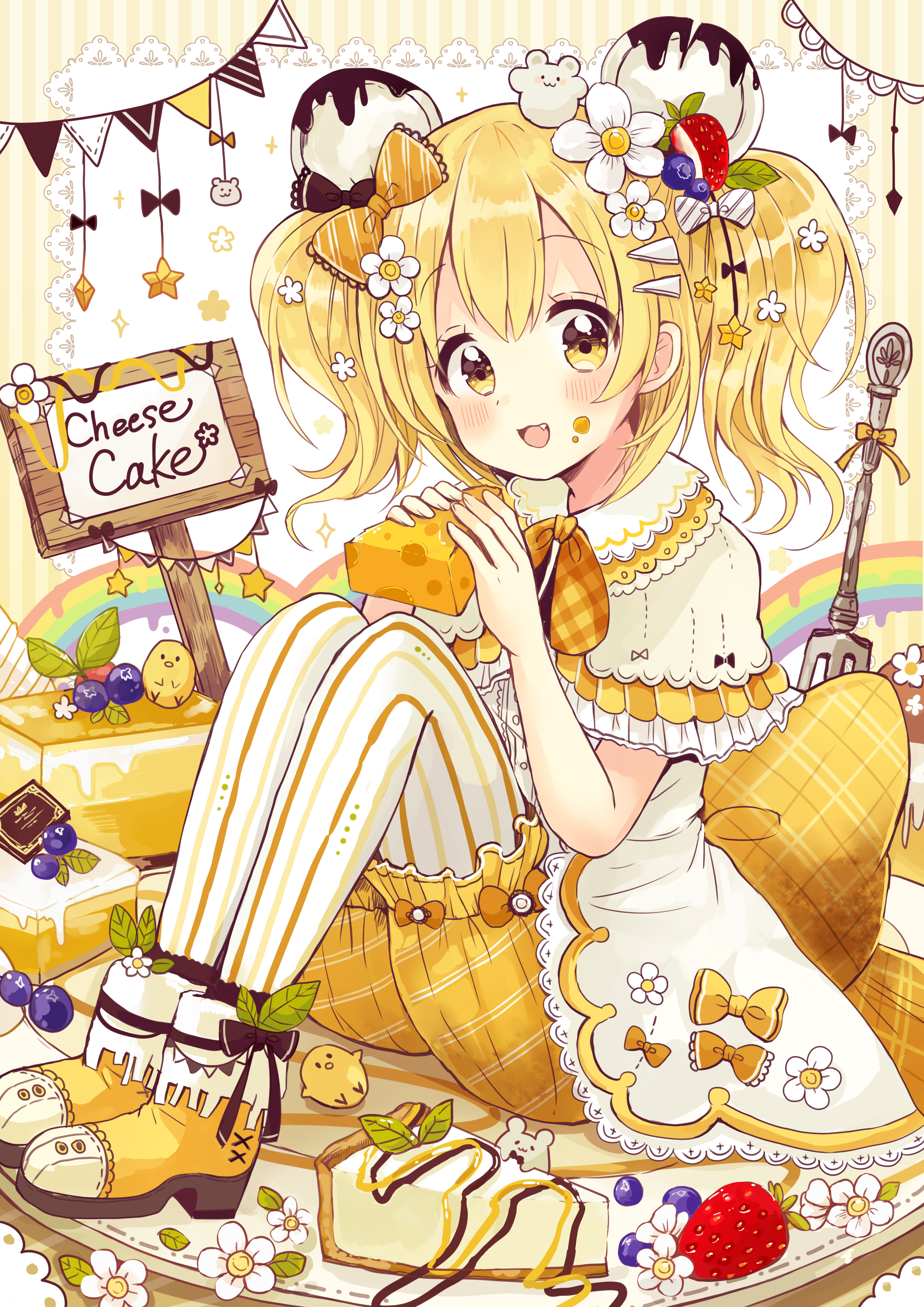 Cheesecake-chan [Original] : r/awwnime
