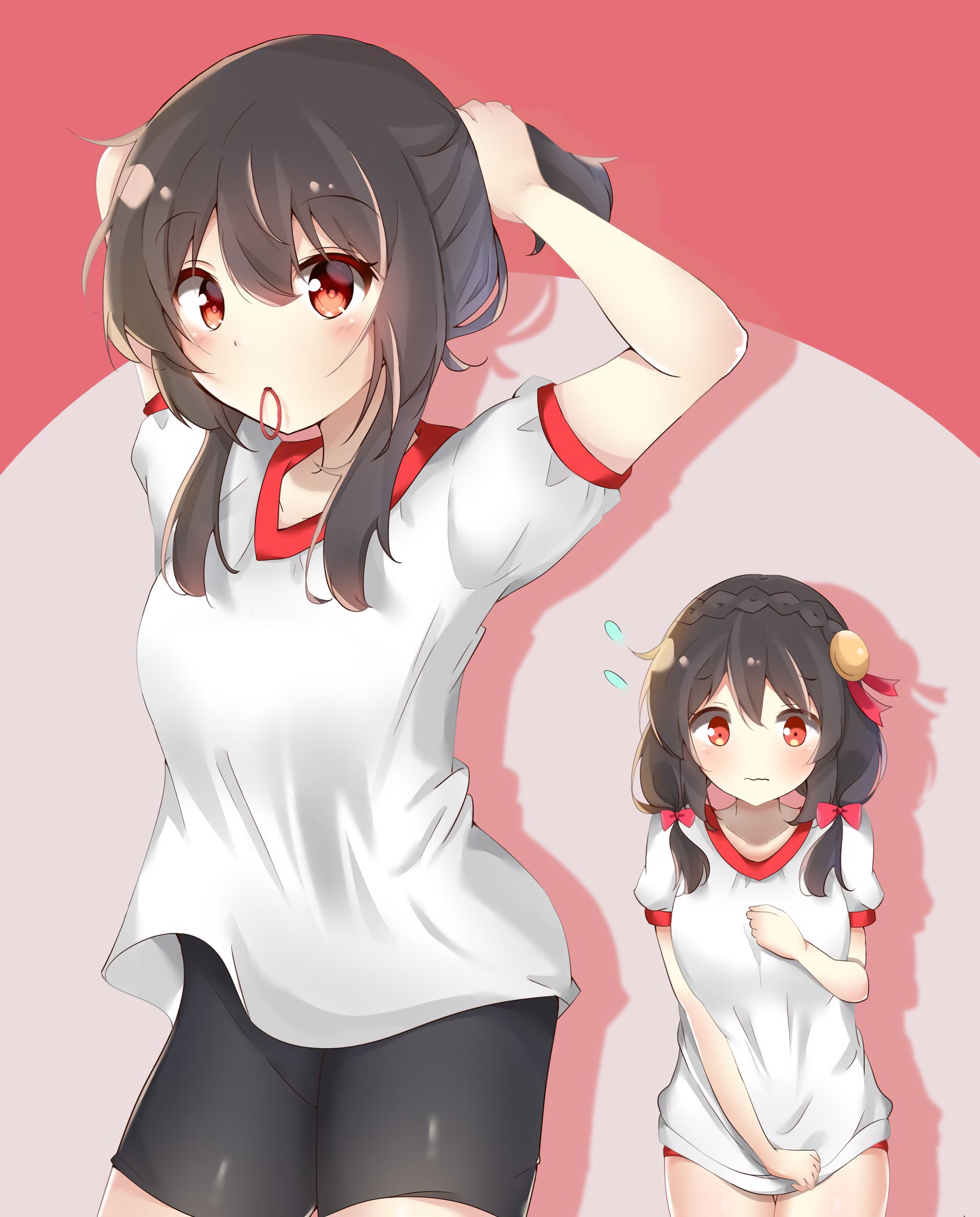 Gym Megumin and Yunyun. [Konosuba] : r/awwnime
