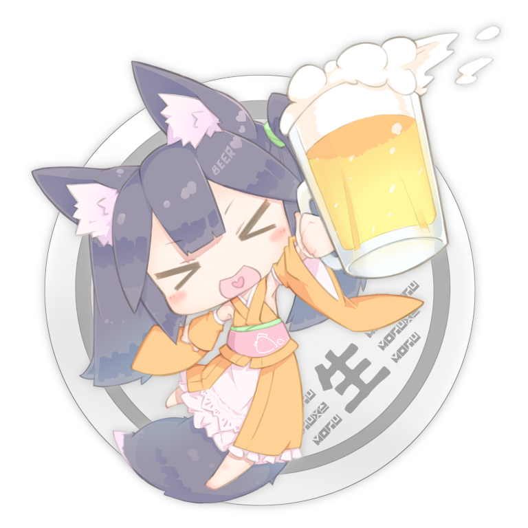 BEER! [Artist's Original] [x-post /r/Chibi] : awwcoholics