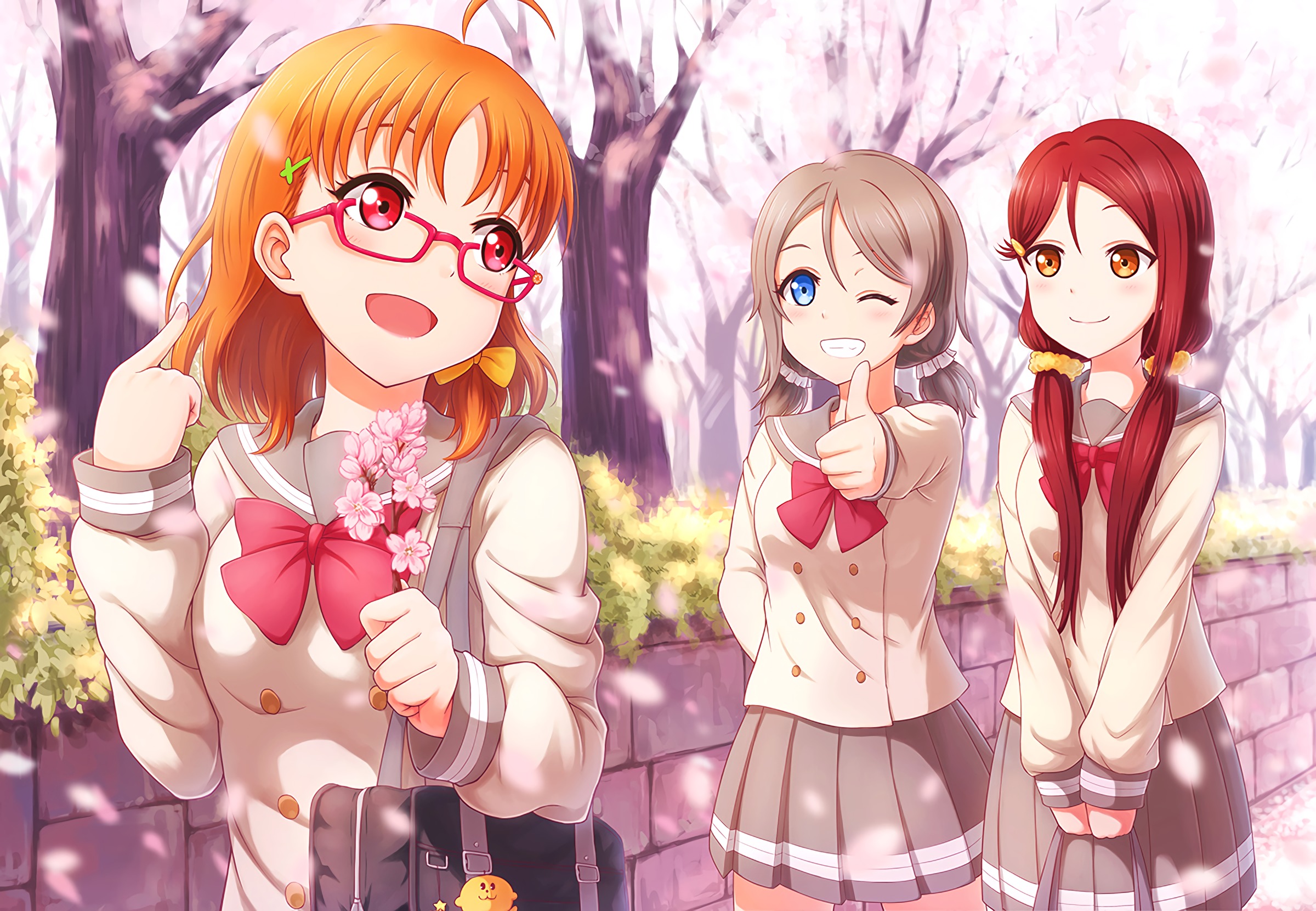 Chika, You and Riko. [Love Live! Sunshine!!] : r/awwnime