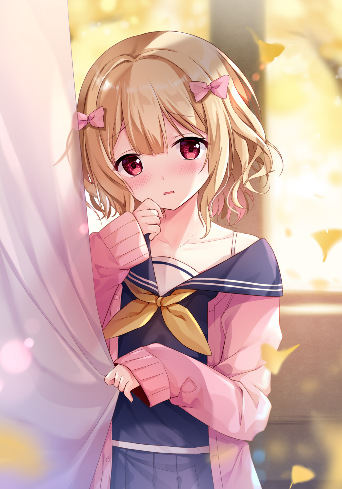 Shy [Original] : r/awwnime