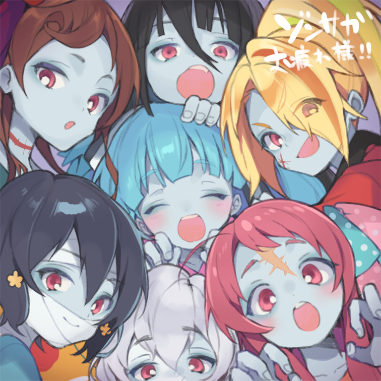 Cute zombies [Zombieland Saga] : r/awwnime