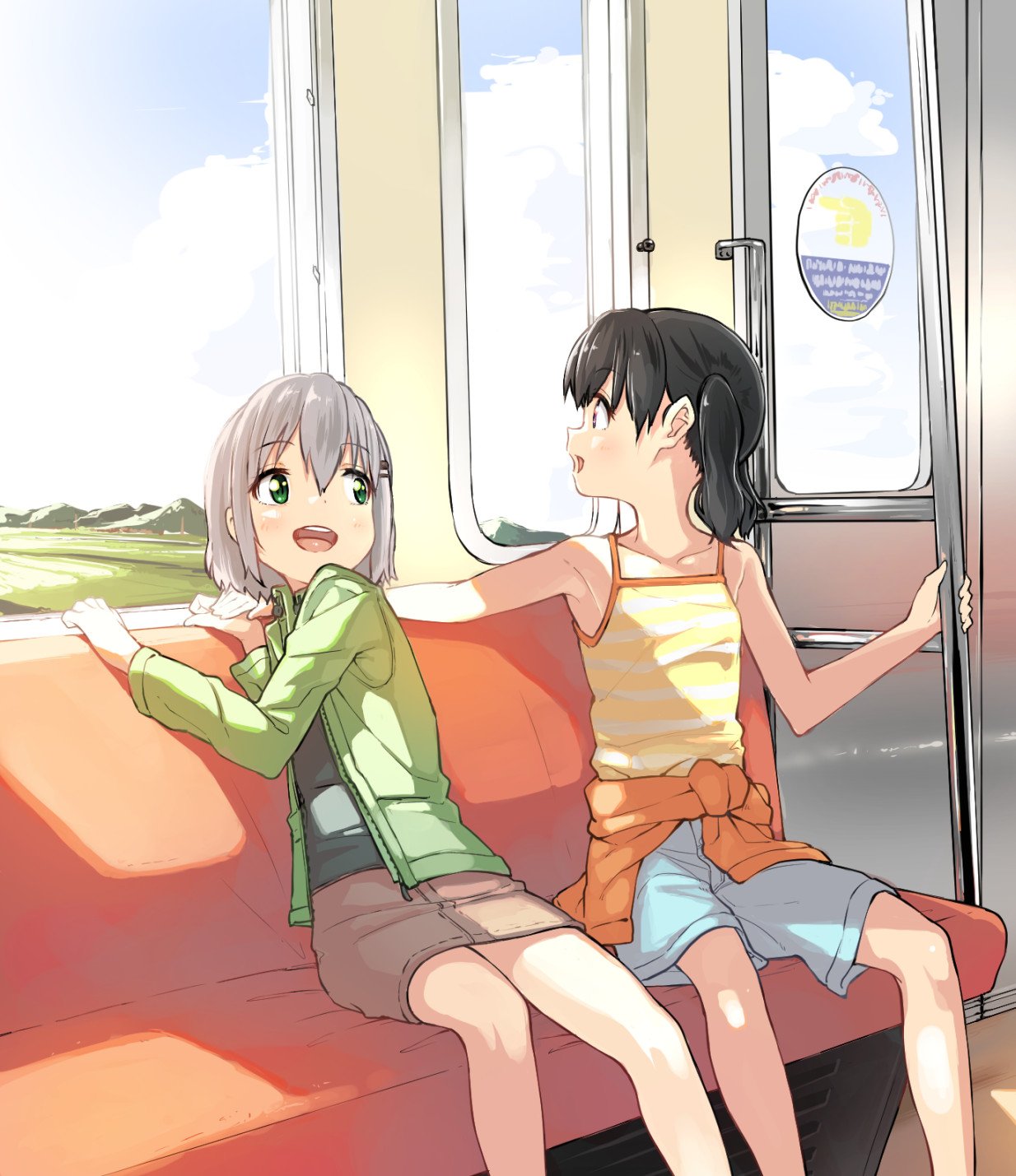 Train [Yama no Susume] : r/awwnime