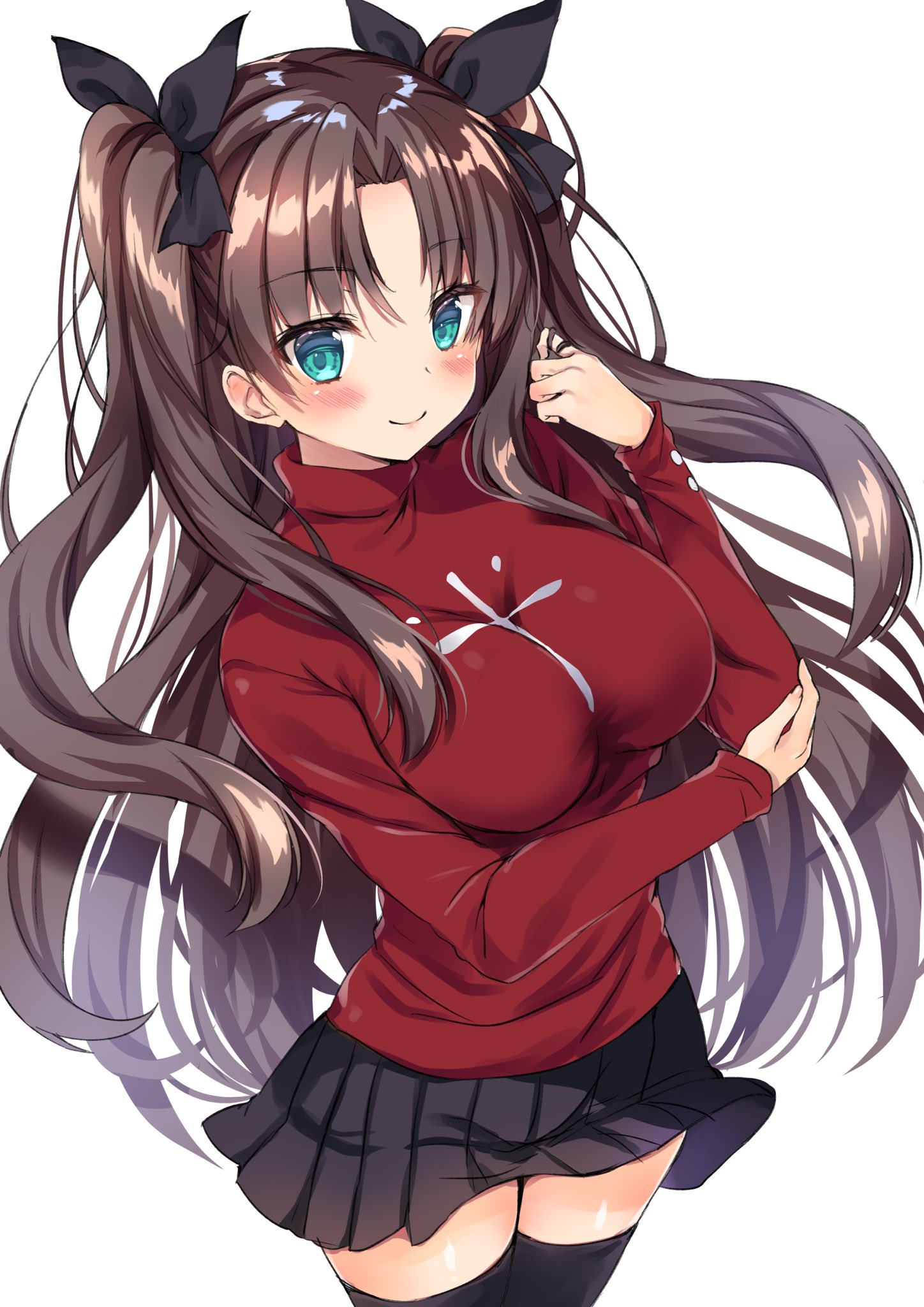 [Fate/stay night] Smiling Rin : r/ZettaiRyouiki