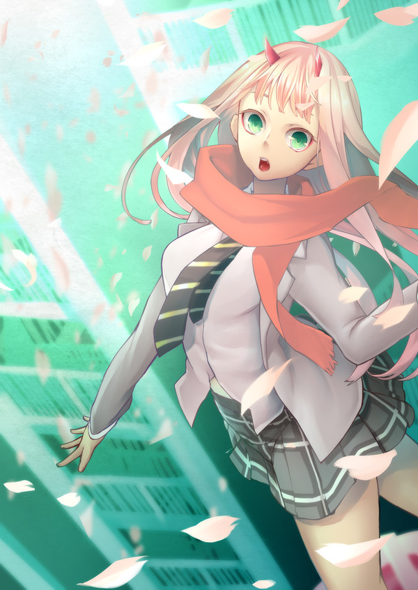 Watching The Pedals Fall : r/ZeroTwo