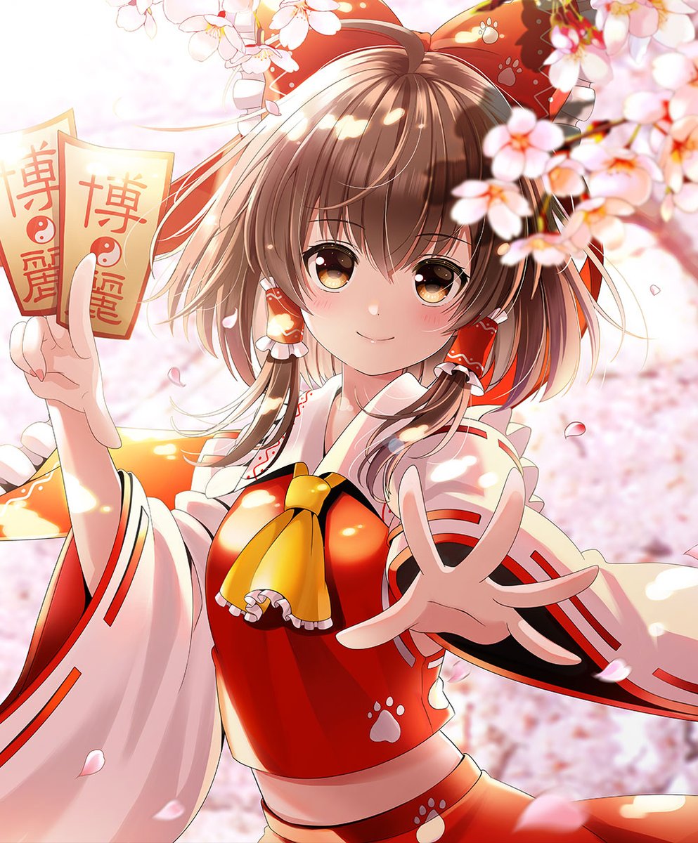 Spring Reimu [Touhou Project] : r/awwnime