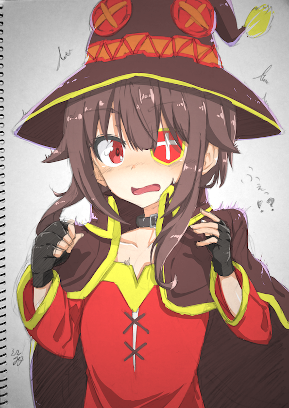 Surprised Megumin : r/Megumin
