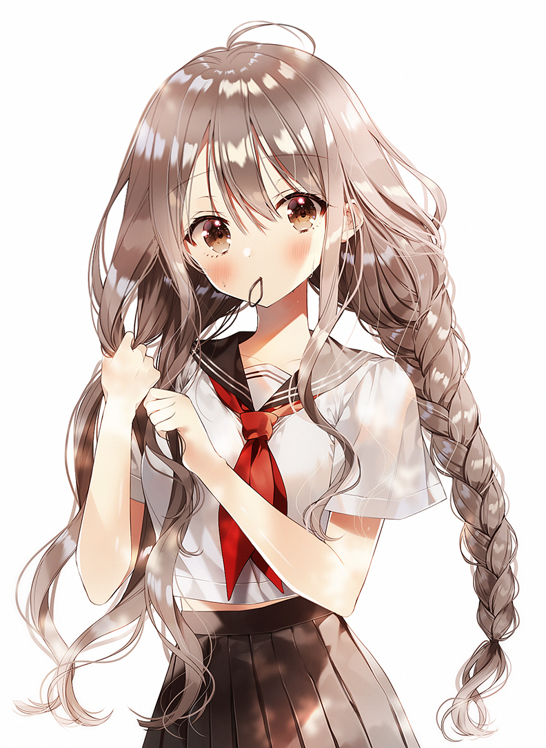 Braids [Original] : awwnime