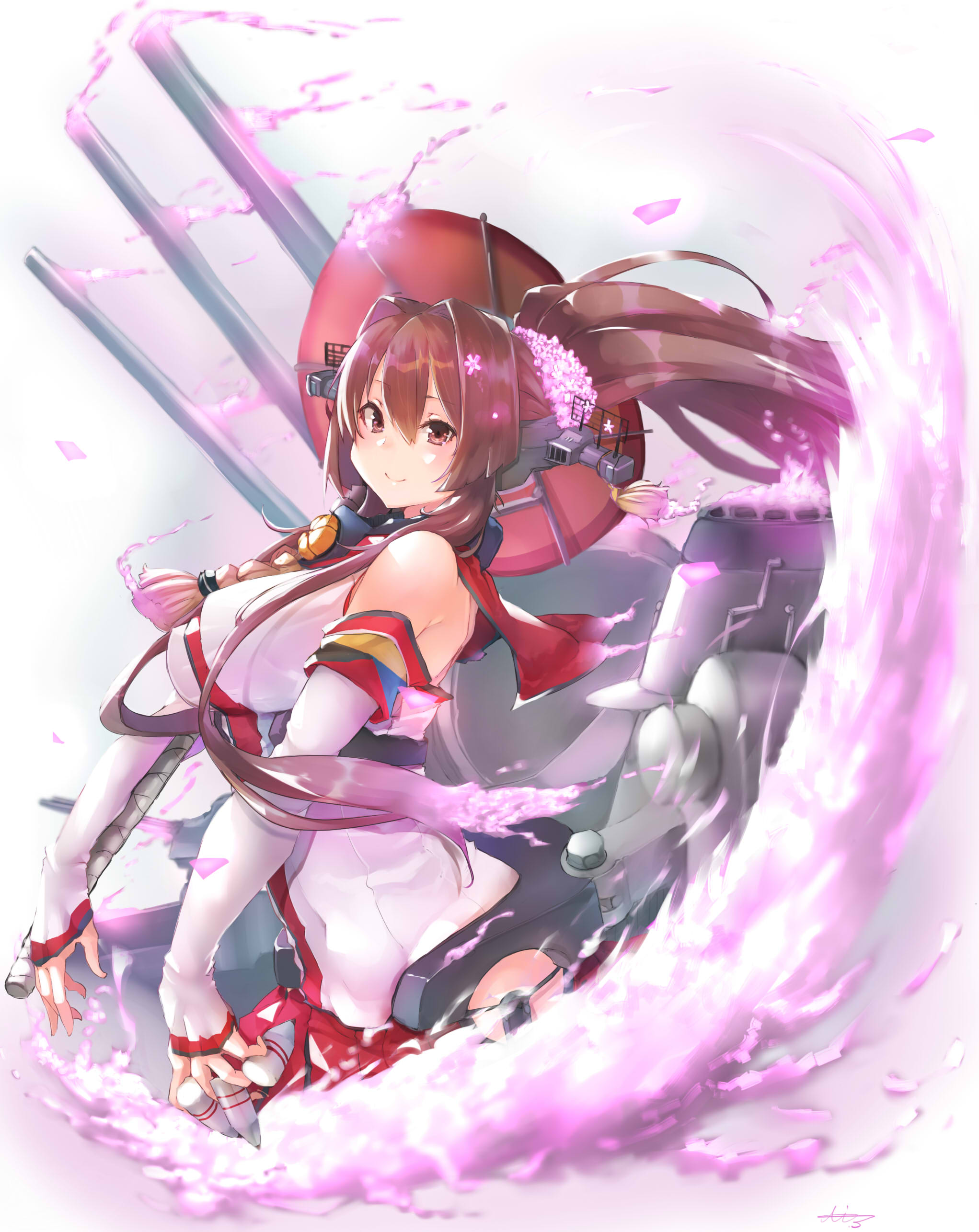 Sakura wave. : r/KanMusu