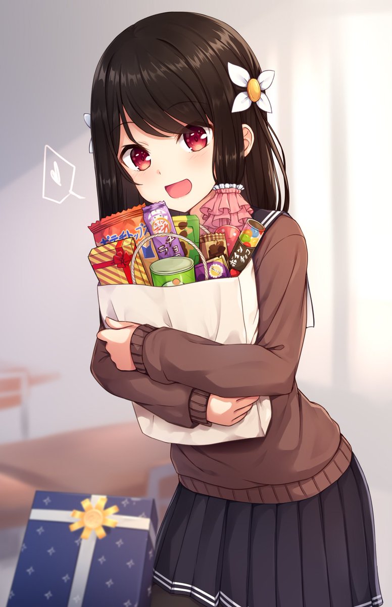 Snack time! [Original] : r/awwnime