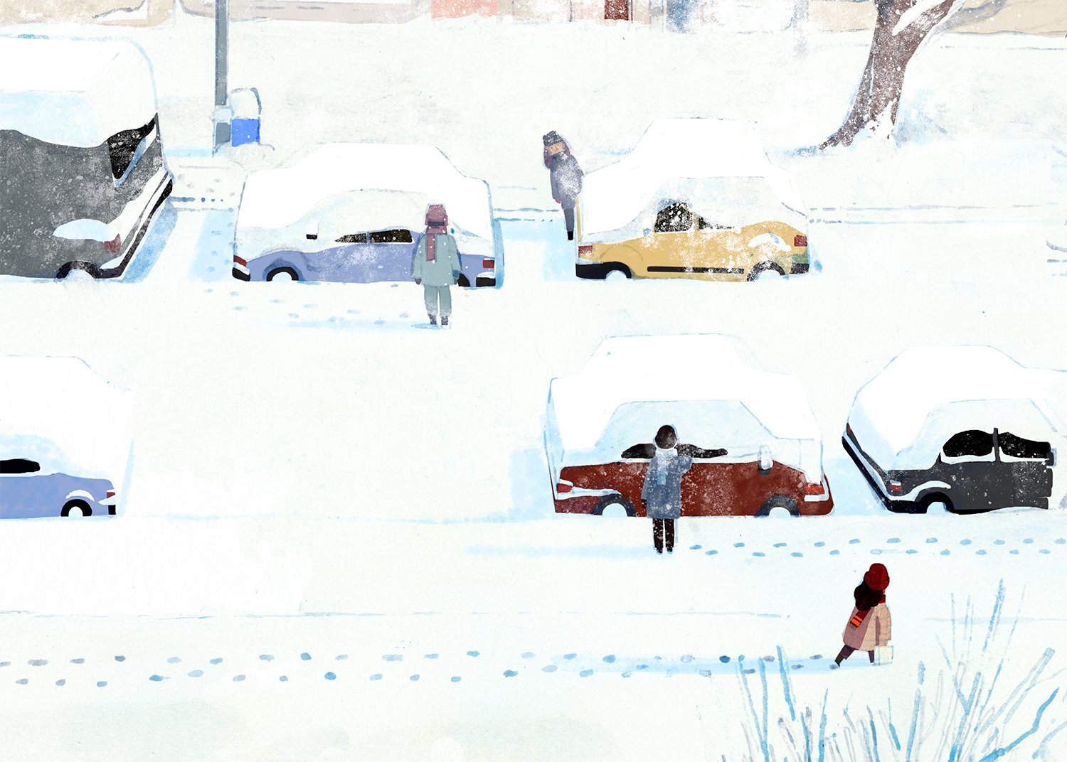 First snowfall [Kenard Pak] : r/ImaginarySliceOfLife