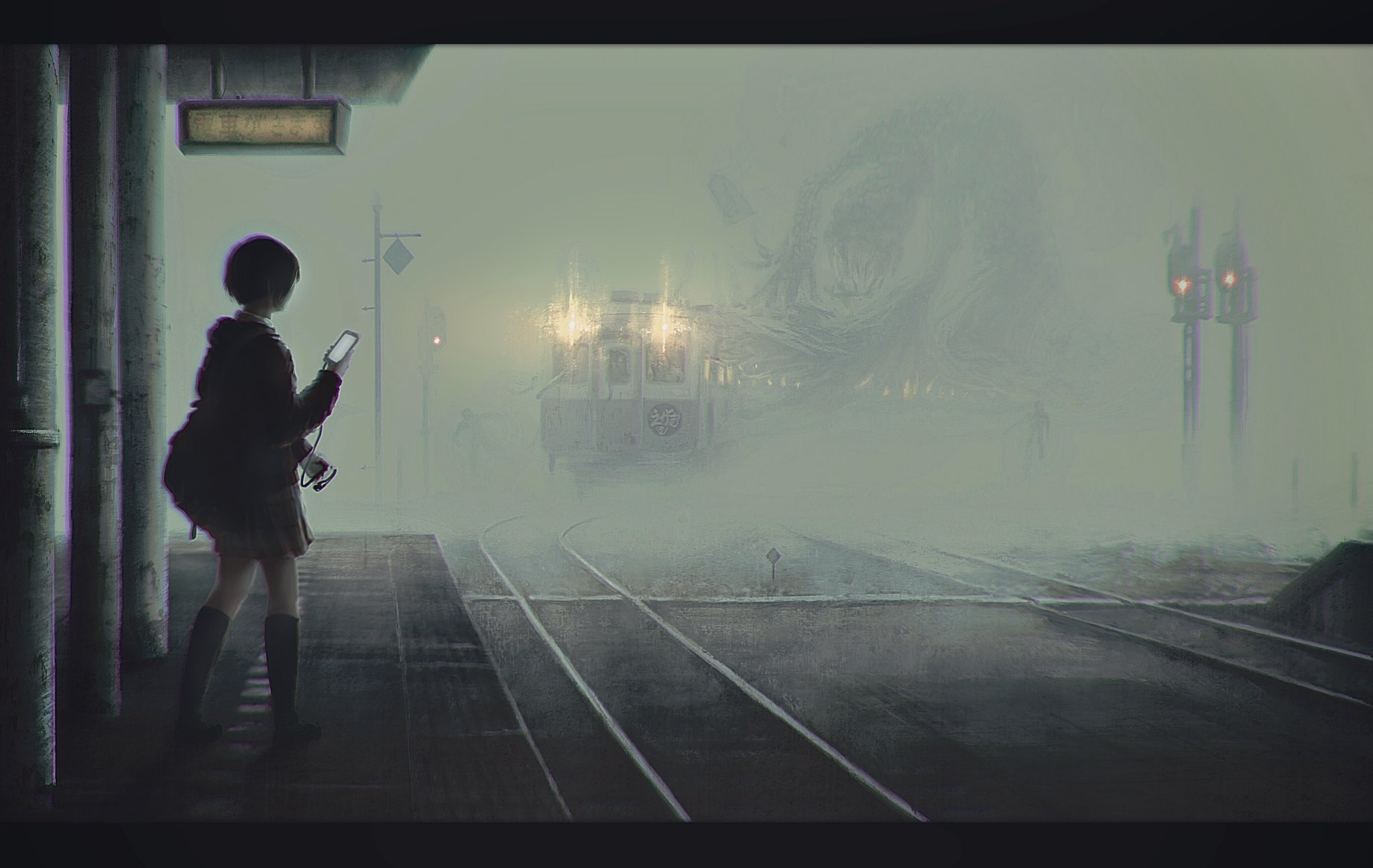 Out of the mist by toikoh9114 : r/ImaginaryHorrors