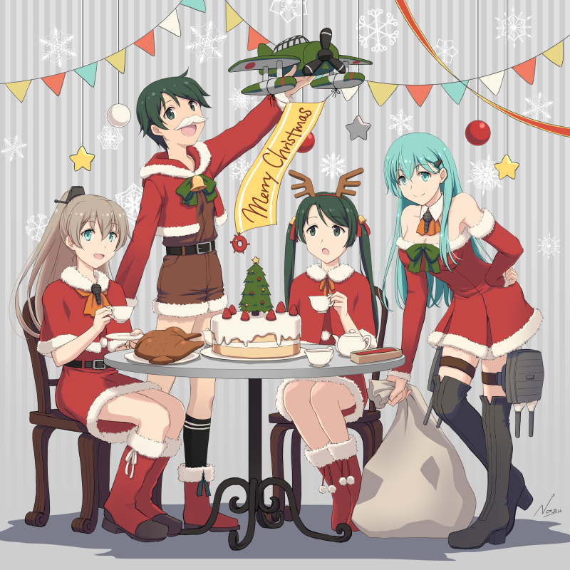 Christmas with the cruisers : r/KanMusu