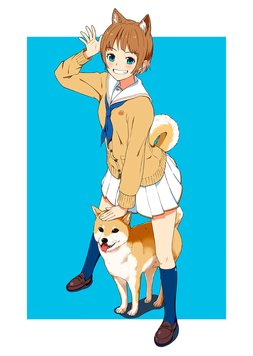 Shiba Inu two. [Original] : r/kemonomimi