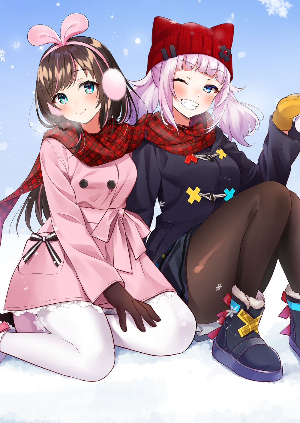Winter Ai And Luna Vtubers Rawwnime