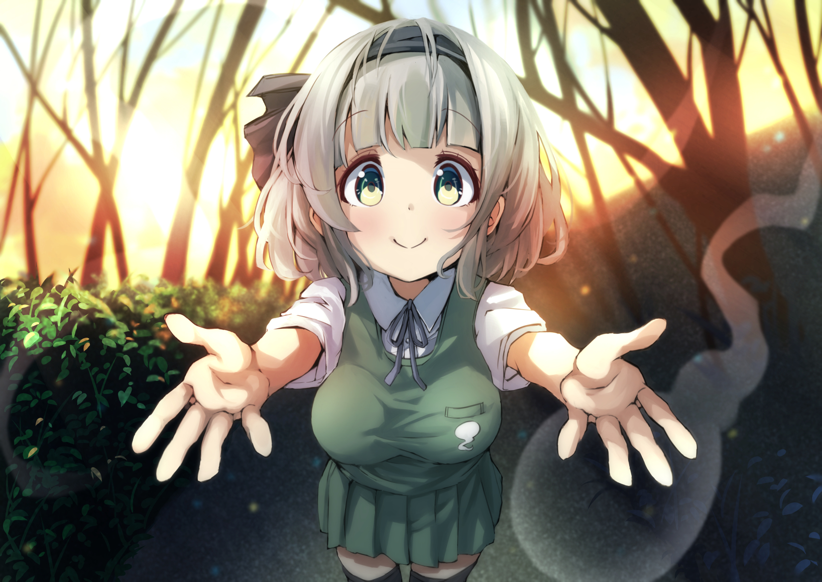 How about a hug? [Touhou] : r/awwnime