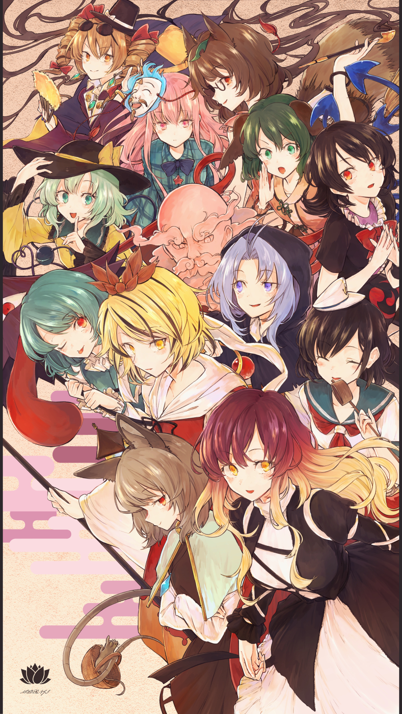 Myouren Temple Group Picture [by ひそな] : r/TouhouArt