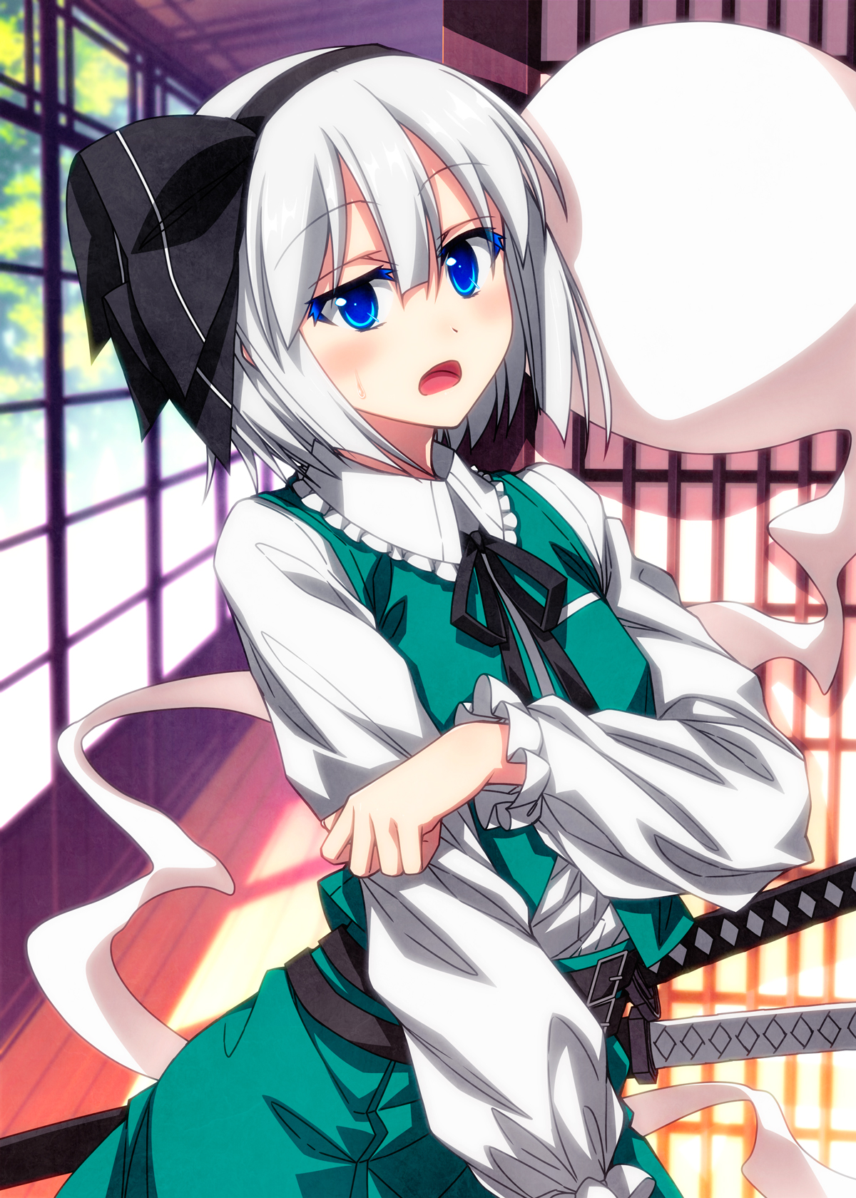 Youmu's reaction after being asked for chocolate [by さざなみみぉ] : r/TouhouArt