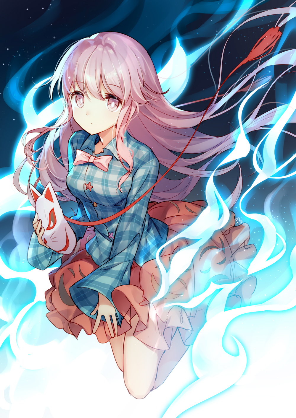 Kokoro [by Bison倉鼠] : r/TouhouArt