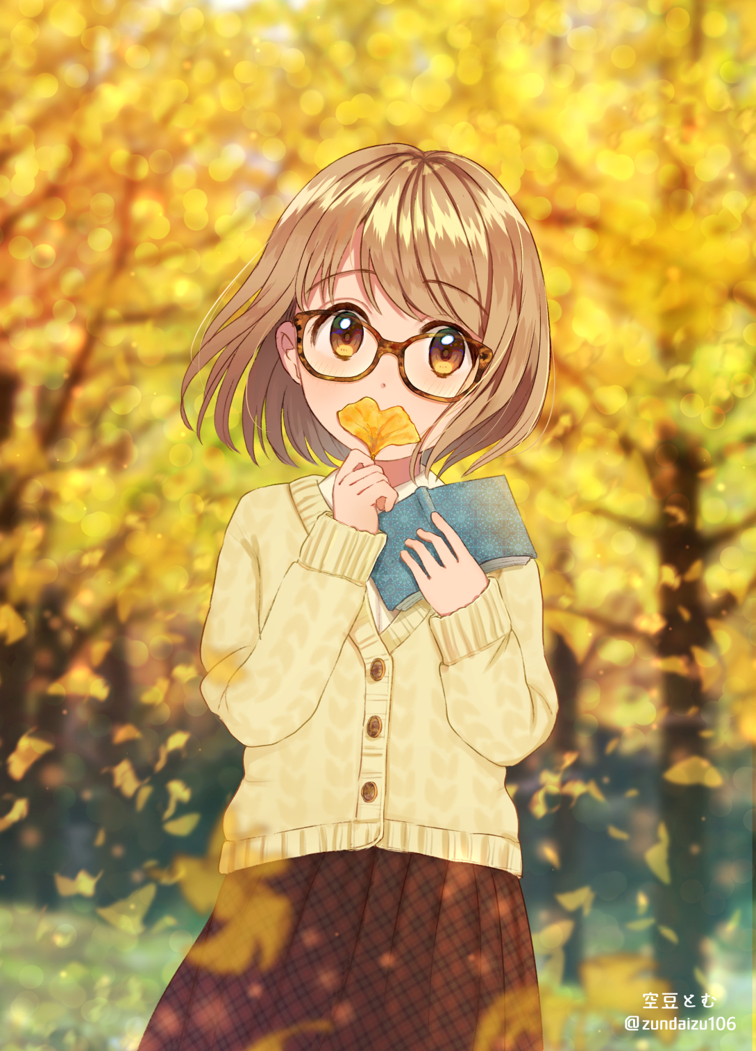Autumn leaves [Original] : r/awwnime