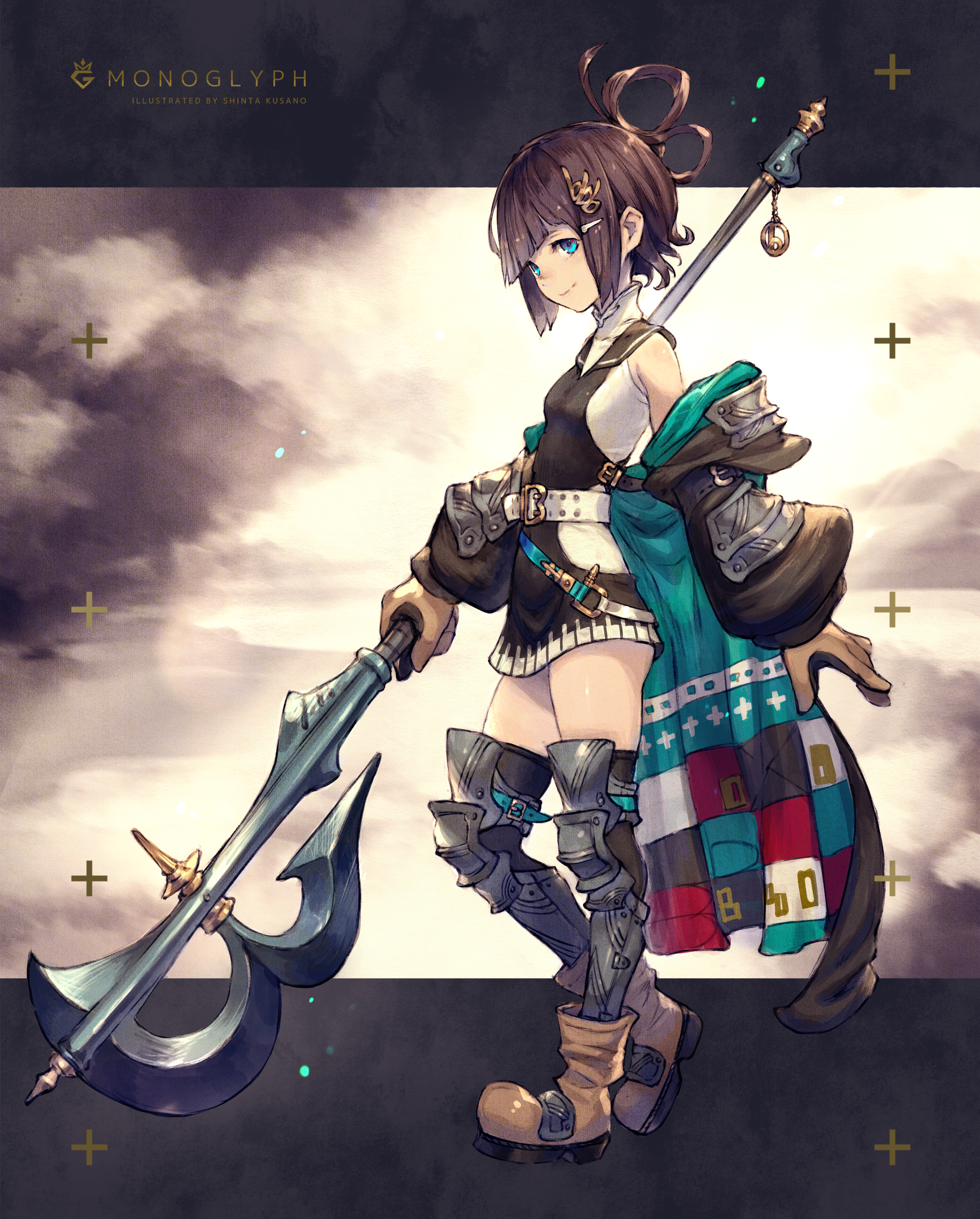 Halberd [Original] : r/fantasymoe