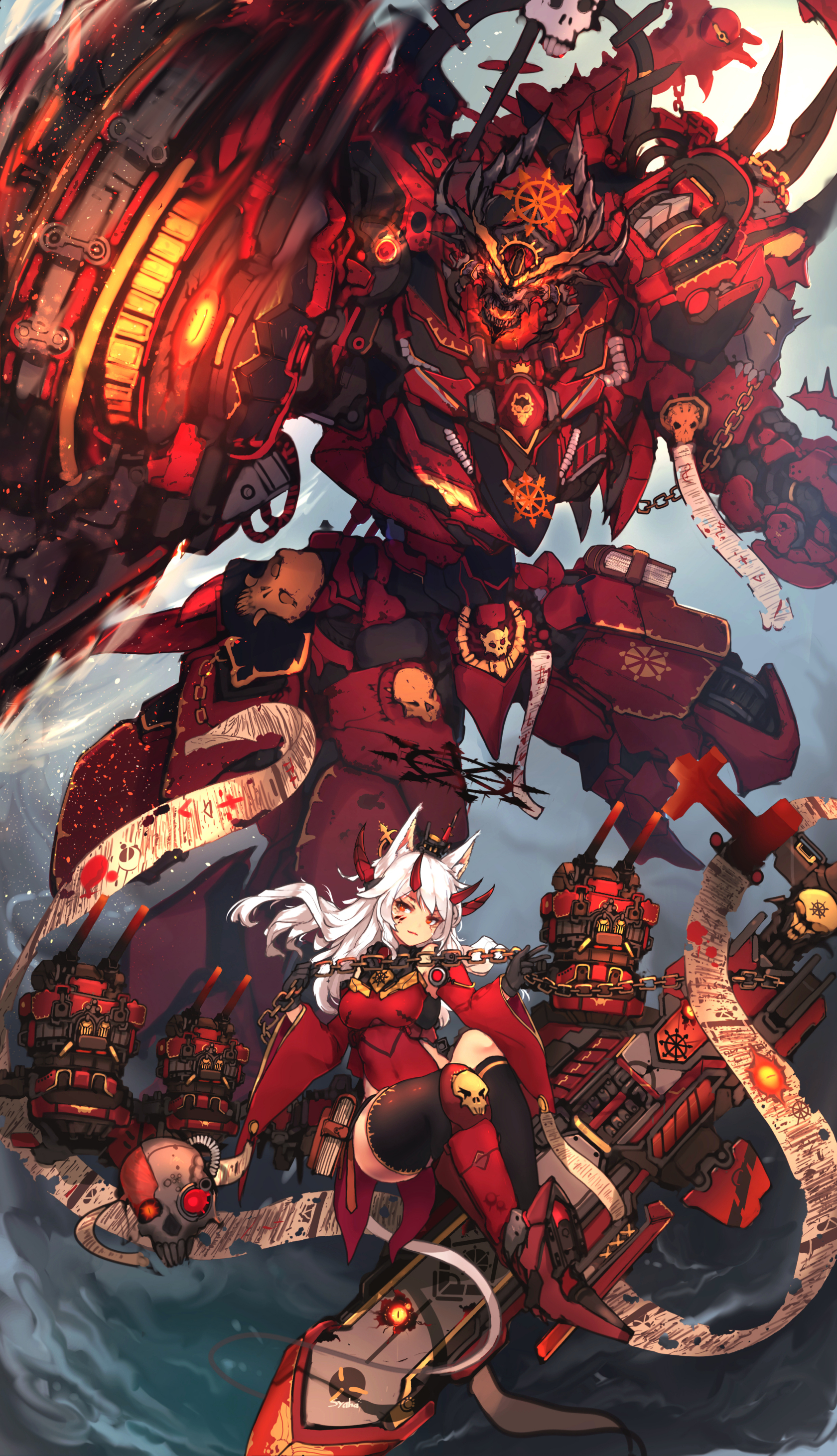 Crimson Shogun [Original] : r/awenime