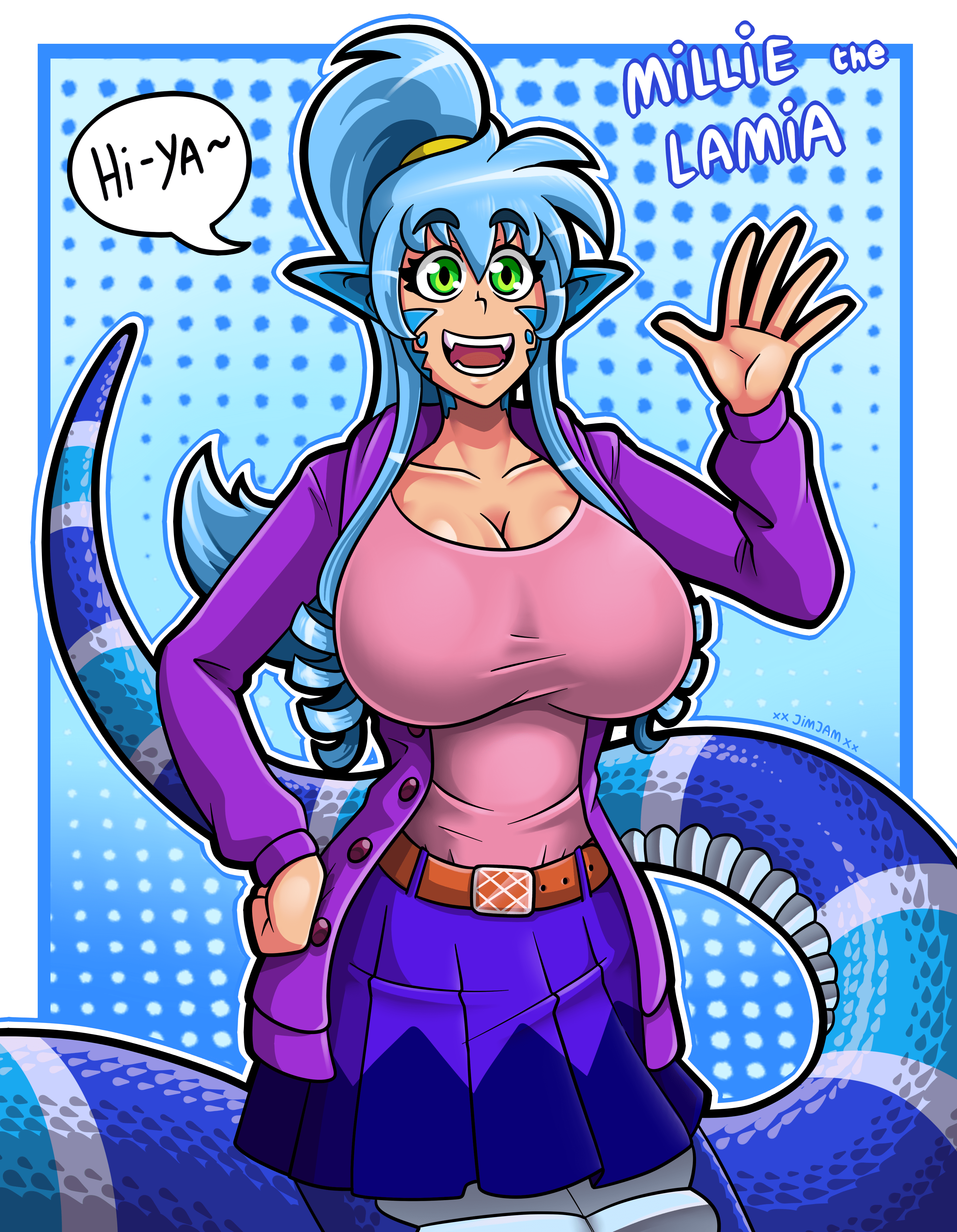 Millie the Lamia : r/MonsterGirl