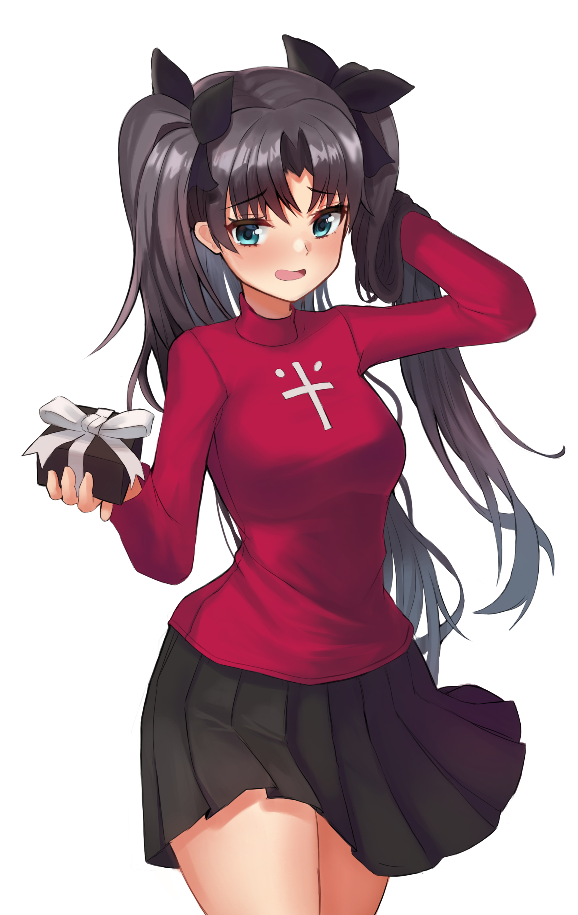Rin's gift. [Fate/ series] : r/Tsunderes