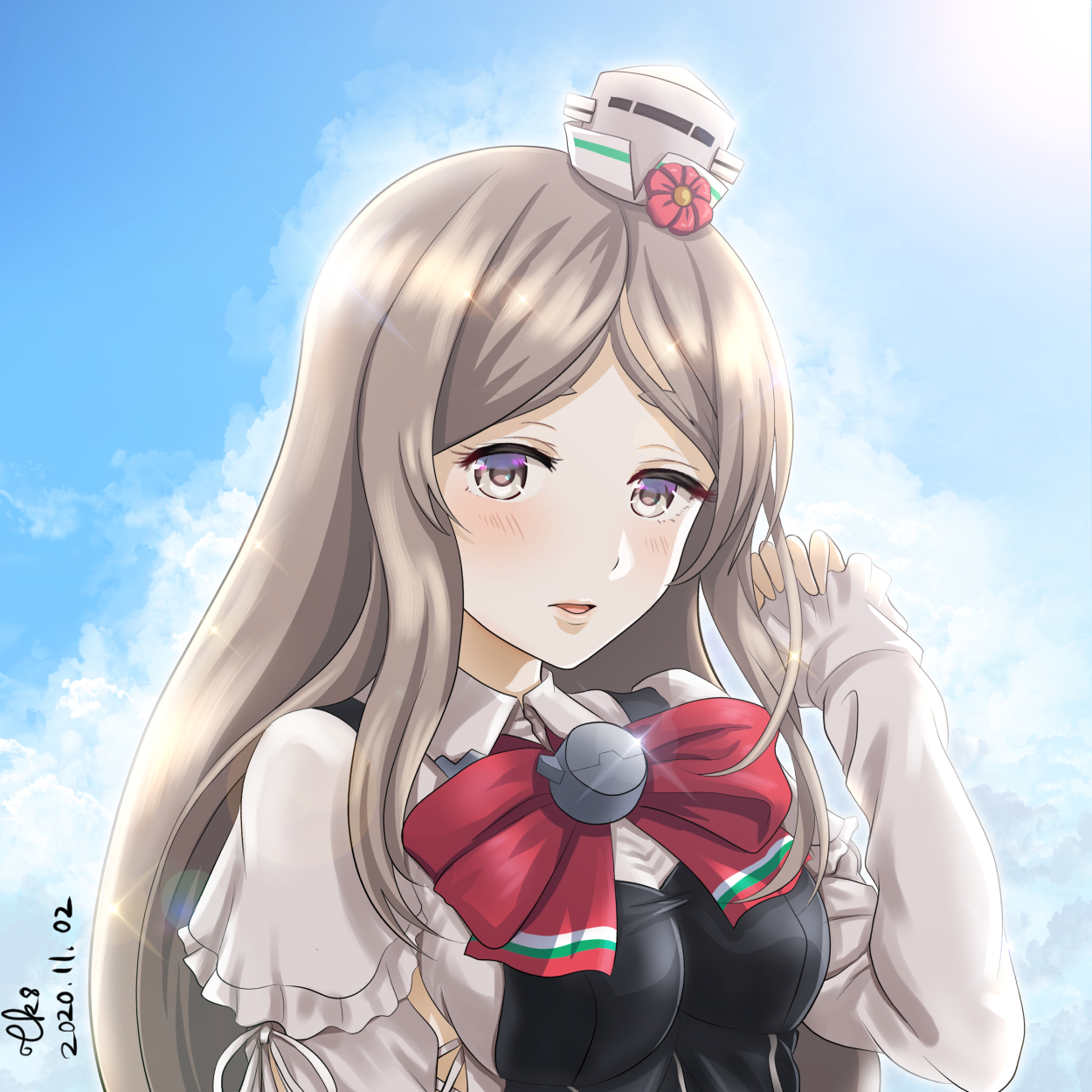 So, there's a "Precious Sober Pola" Pixiv tag. : r/KanMusu