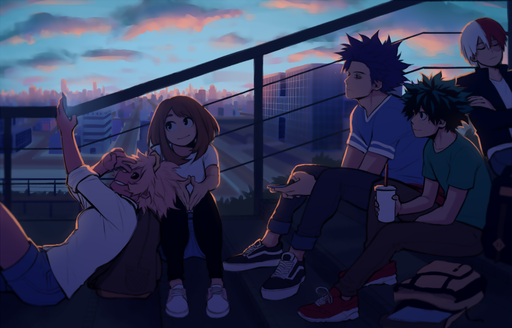 Hanging out by Keiid : r/ImaginarySliceOfLife