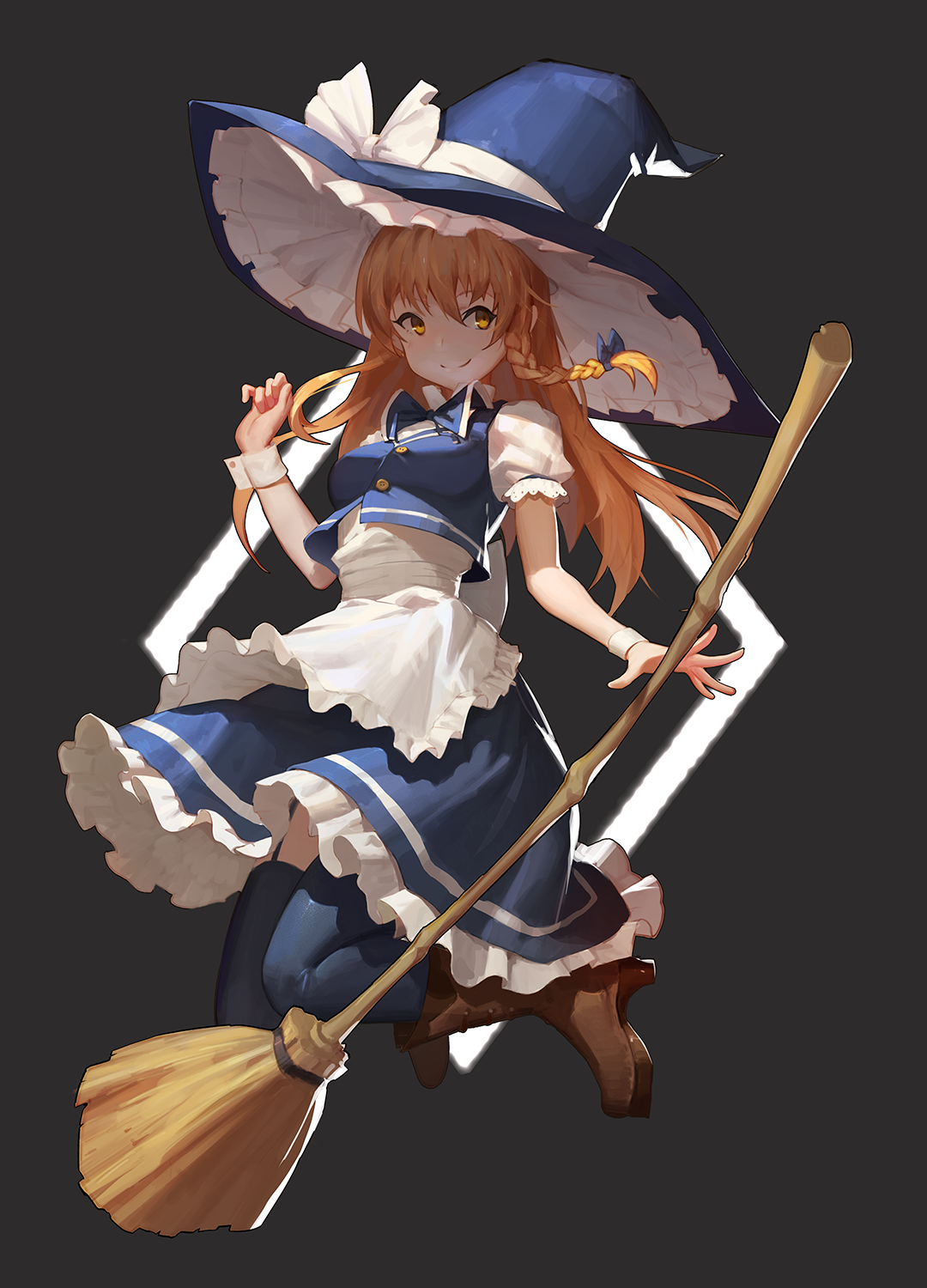 "What did Magrat say about broomsticks?" [Touhou] : r/awwnime