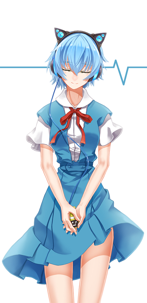 The thumbnail made me think that it was Cirno. [Neon Genesis Evangelion ...