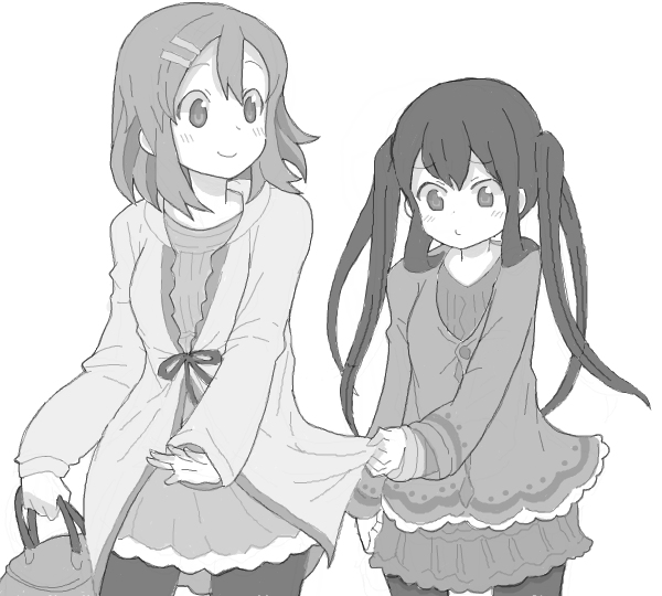 Daily YuiAzu #76: "Let me accompany you, Yui-senpai." : r/k_on