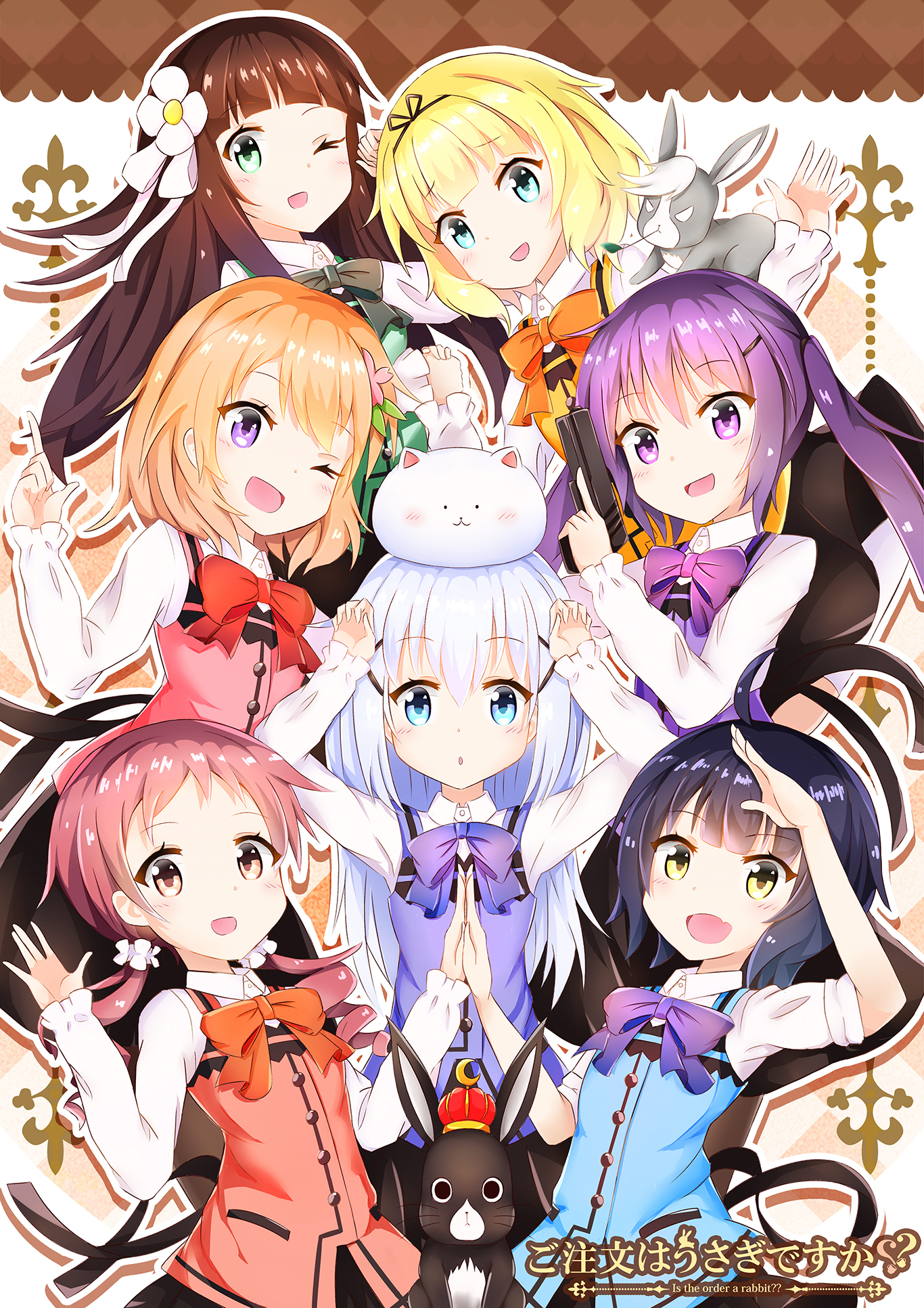 The girls of [GochiUsa] : r/awwnime