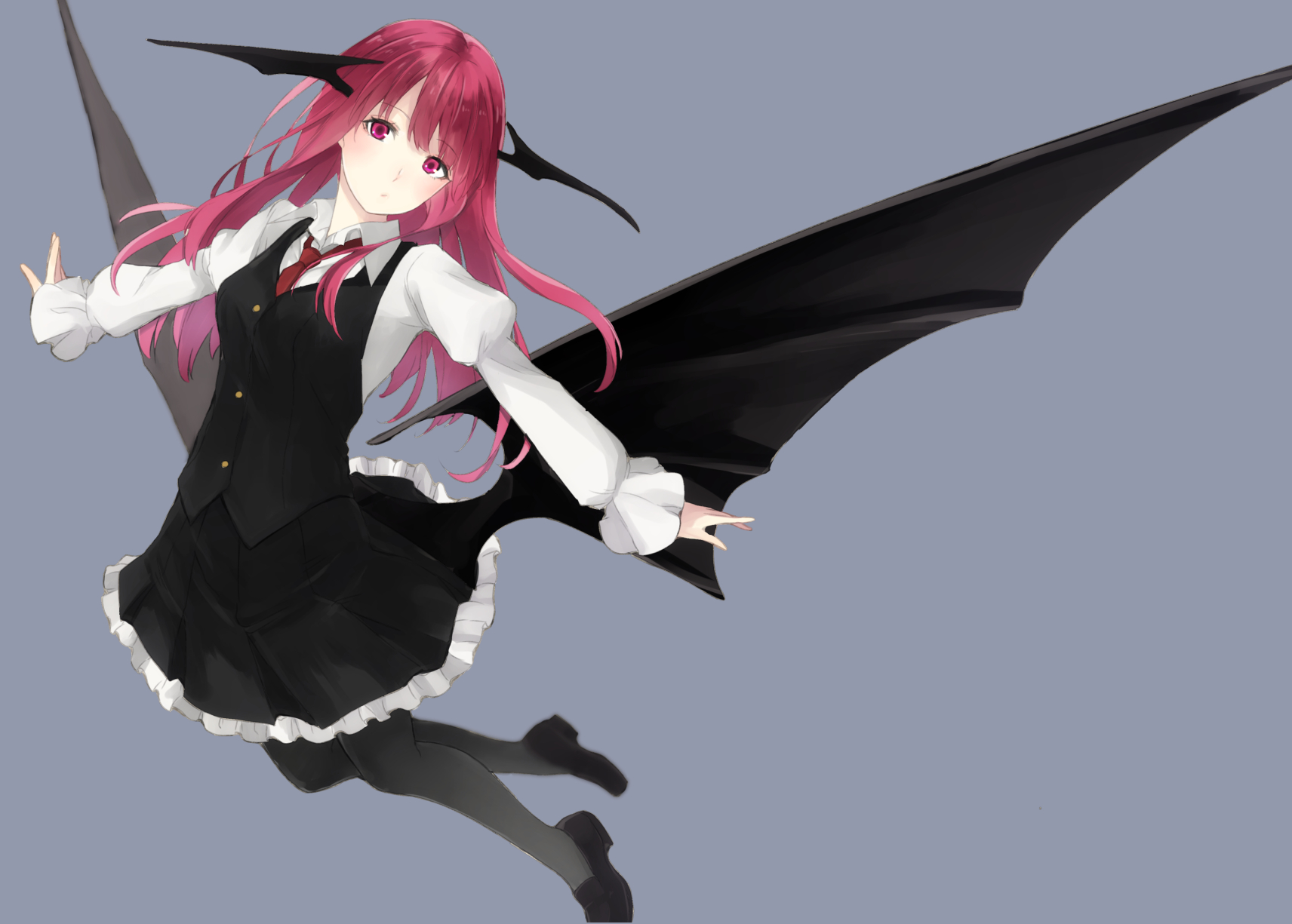 A small demon [Touhou] : r/awwnime