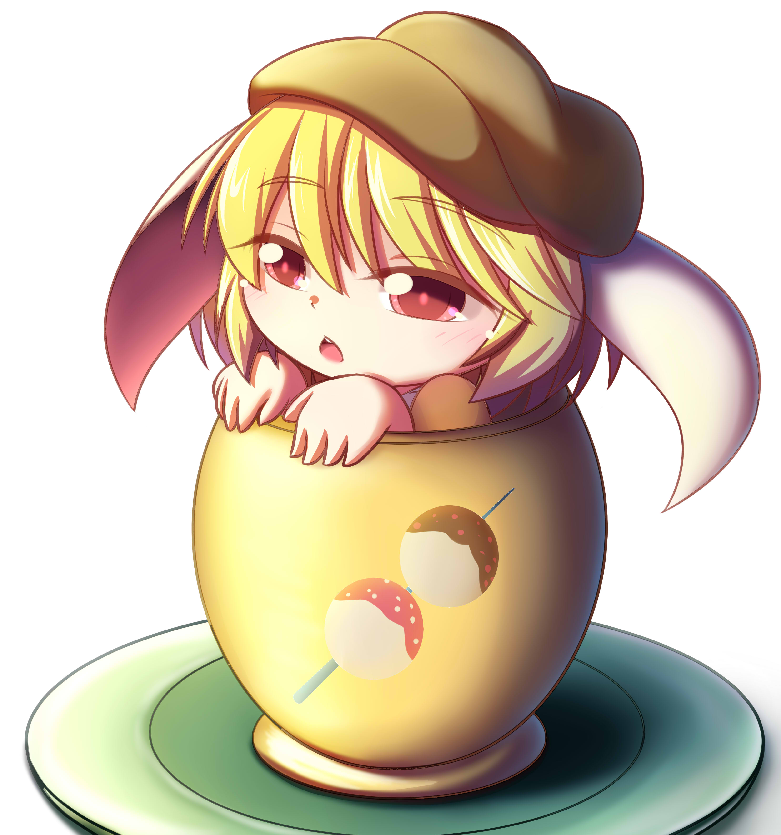 Ringo in a cup : touhou