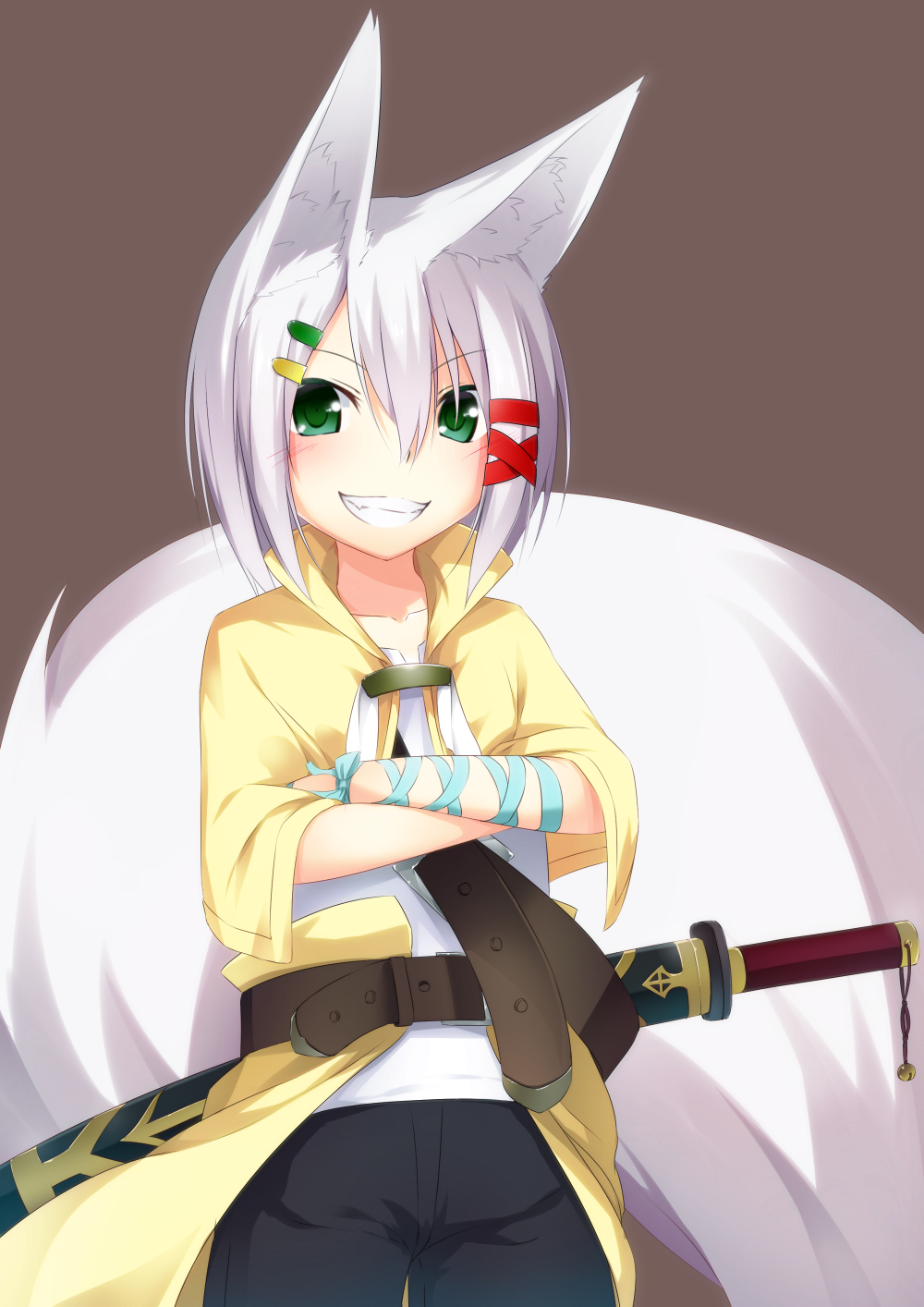 Smug Fox [Original] : r/awwnime