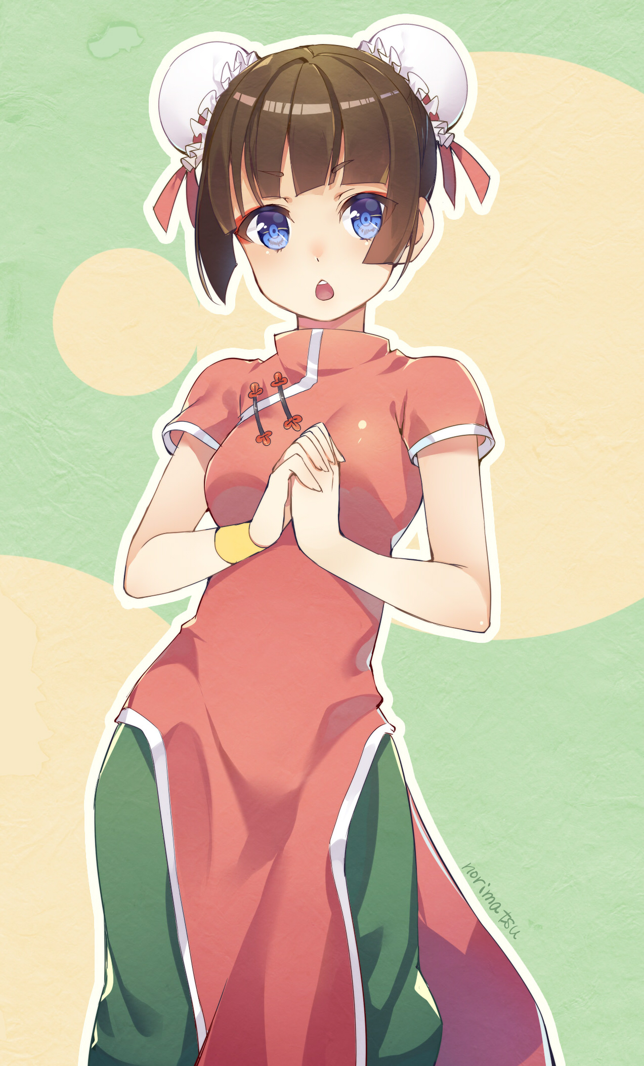 Red and green dress. [Osomatsu-san] : r/awwnime