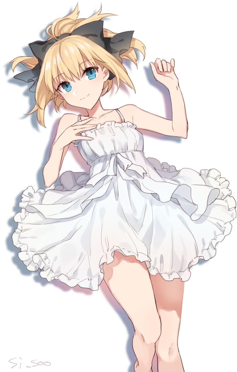 Sundress [10 days of Saber, Fate #1] : r/awwnime
