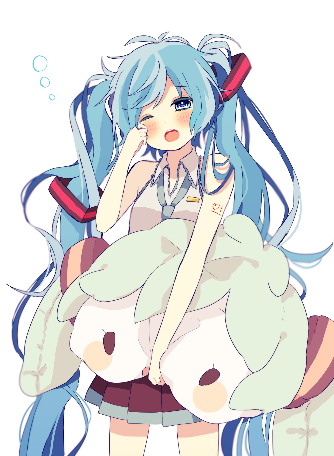 Sleepy Miku [Hatsune Miku, Vocaloid] : r/awwnime